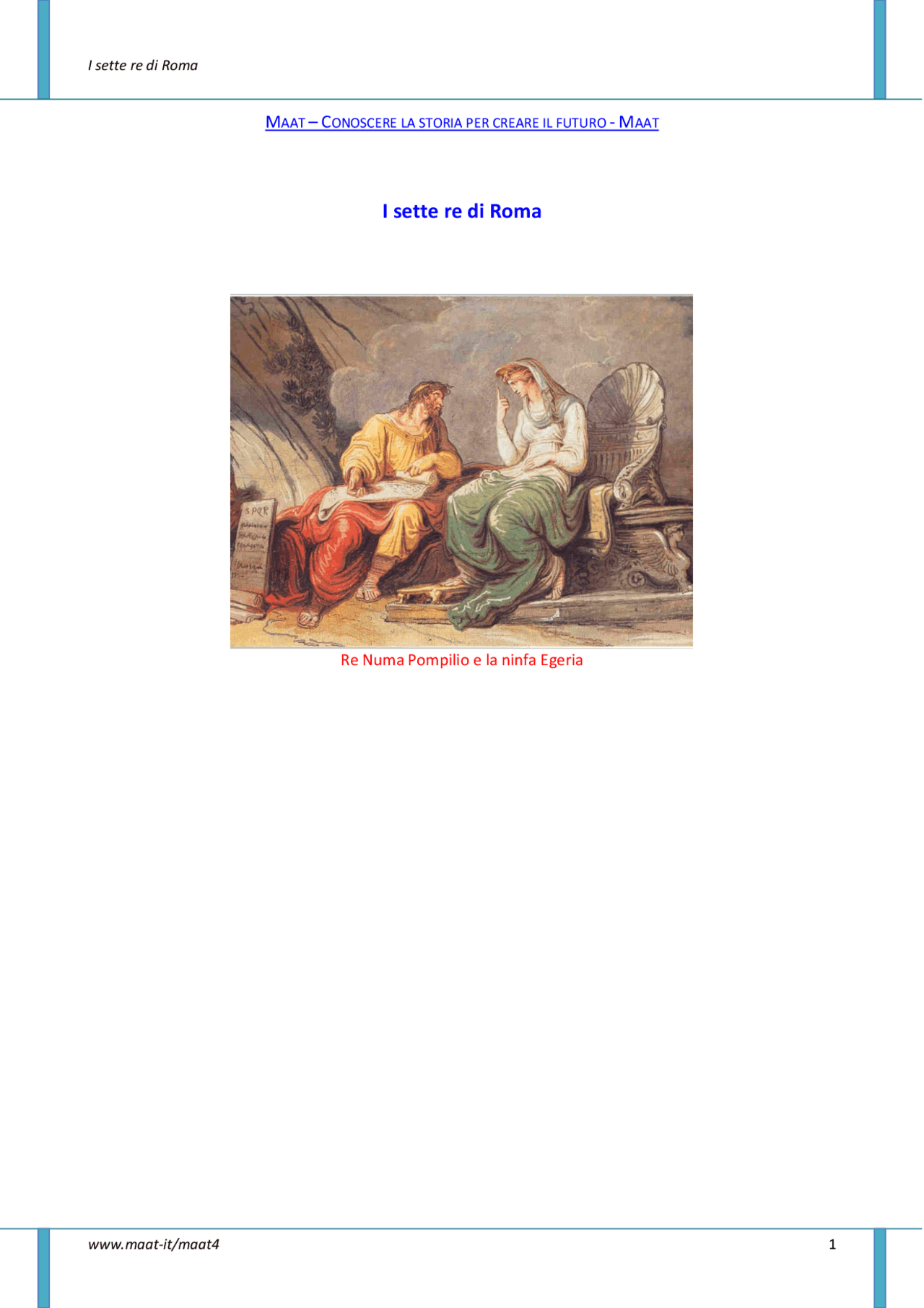 Inizio Storia Di Roma Docsity