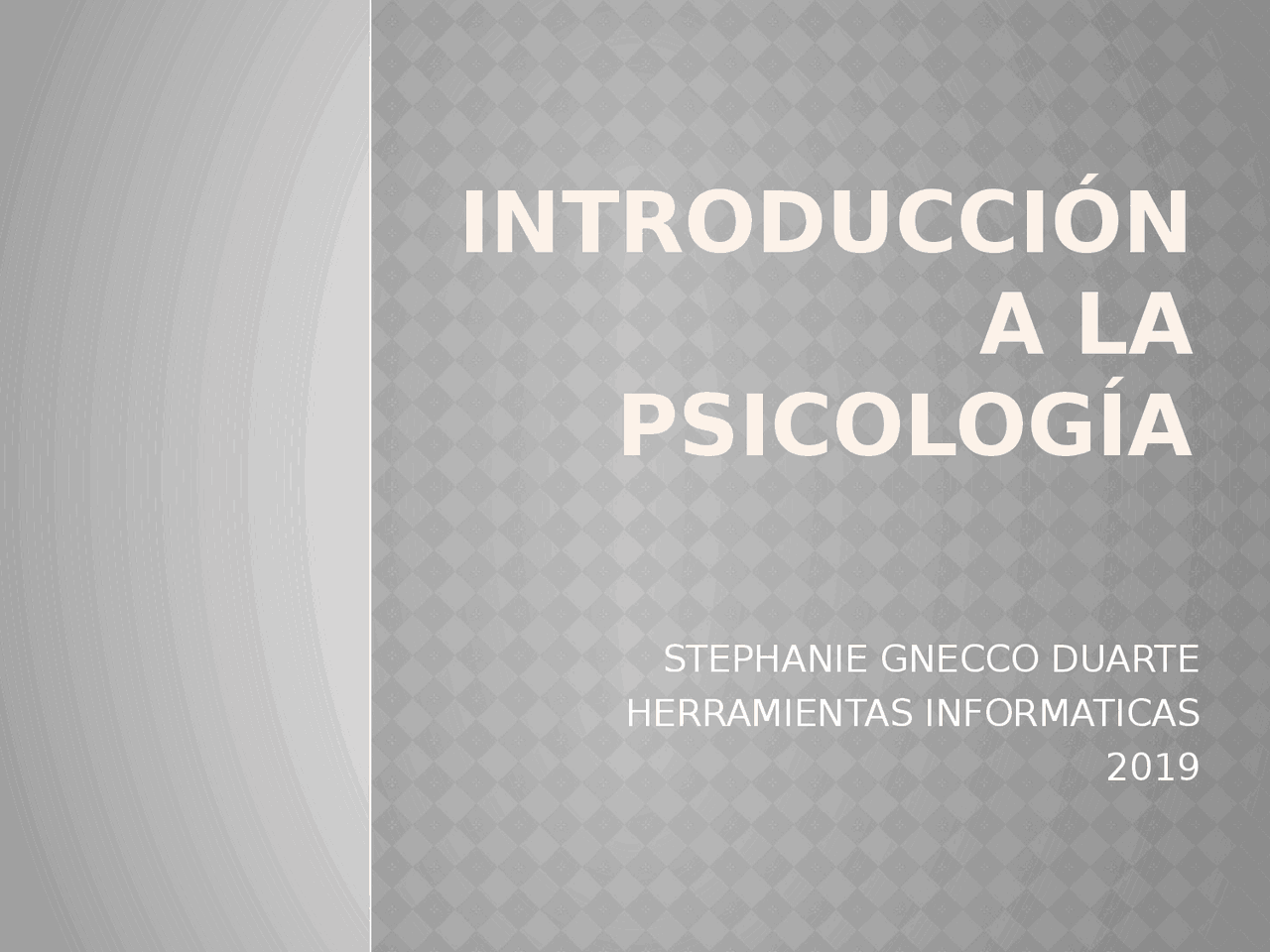 Introduccion a la psicologia - Docsity