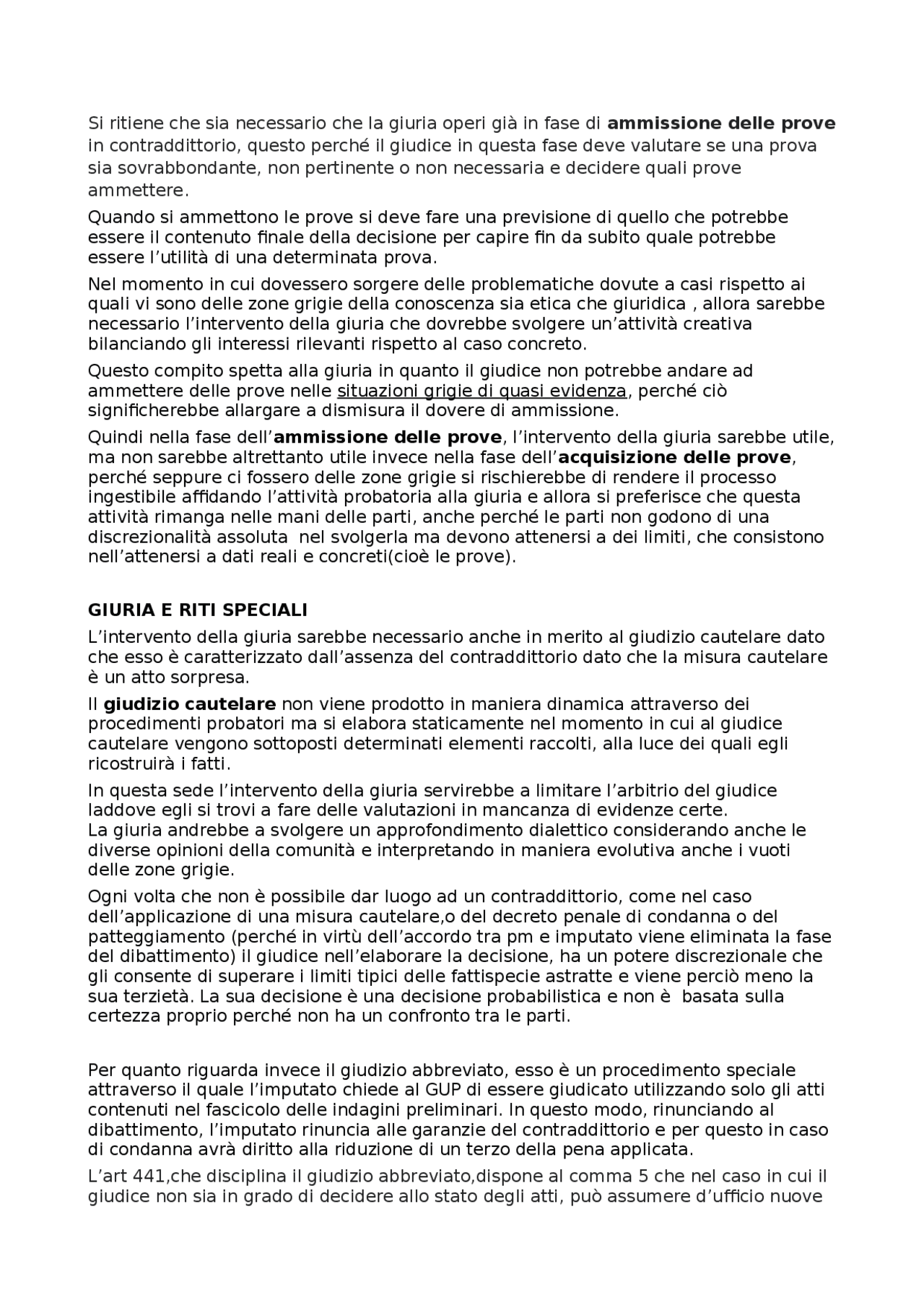 Ammissione Alla Prove Docsity