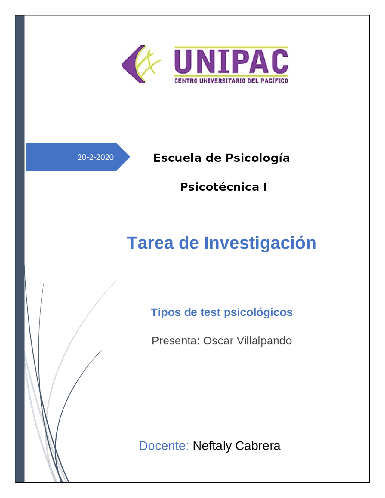 Ensayos De Psicologia Docsity