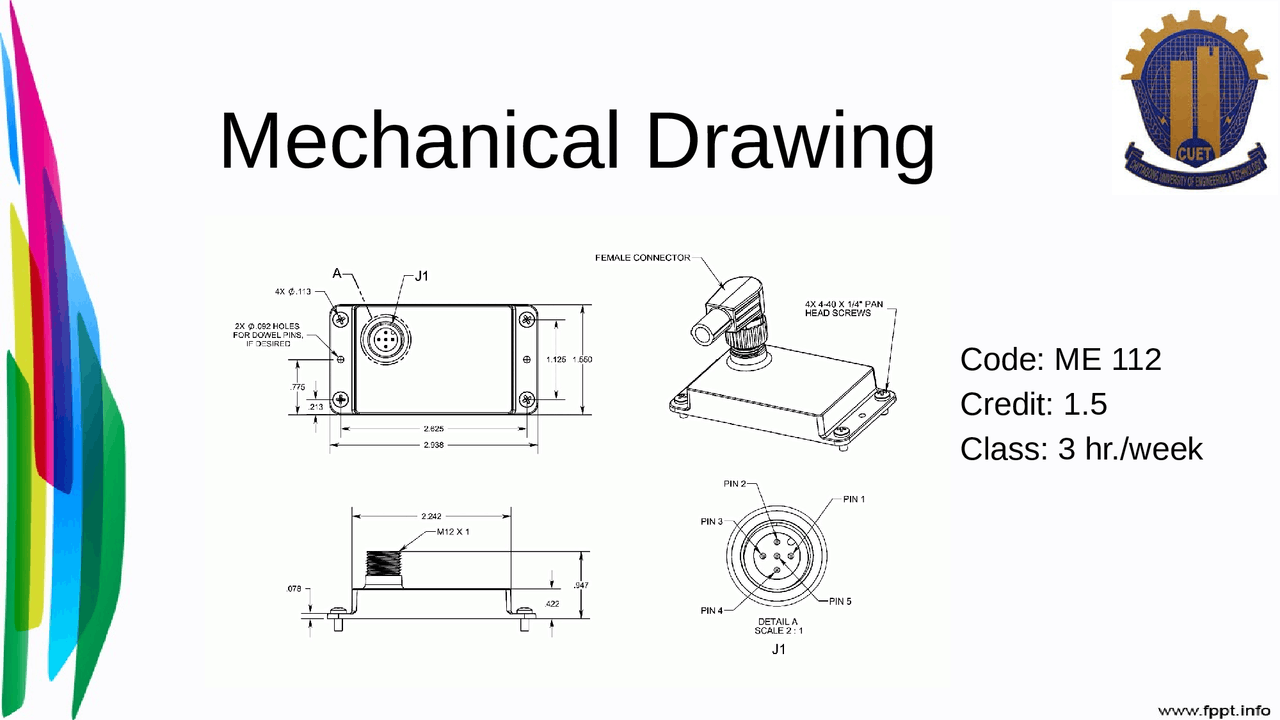 Introduction to Mechanical Drawing | Lecture notes Mechanical ...