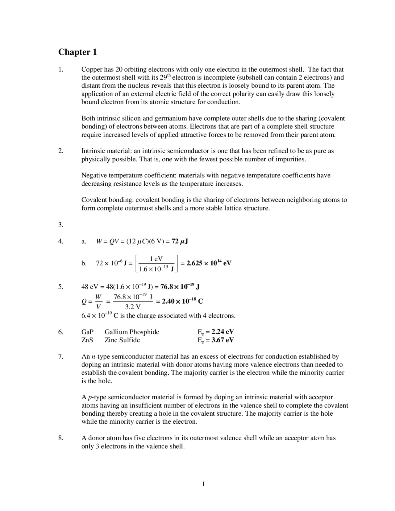 Electronic Circuit 1 Docsity
