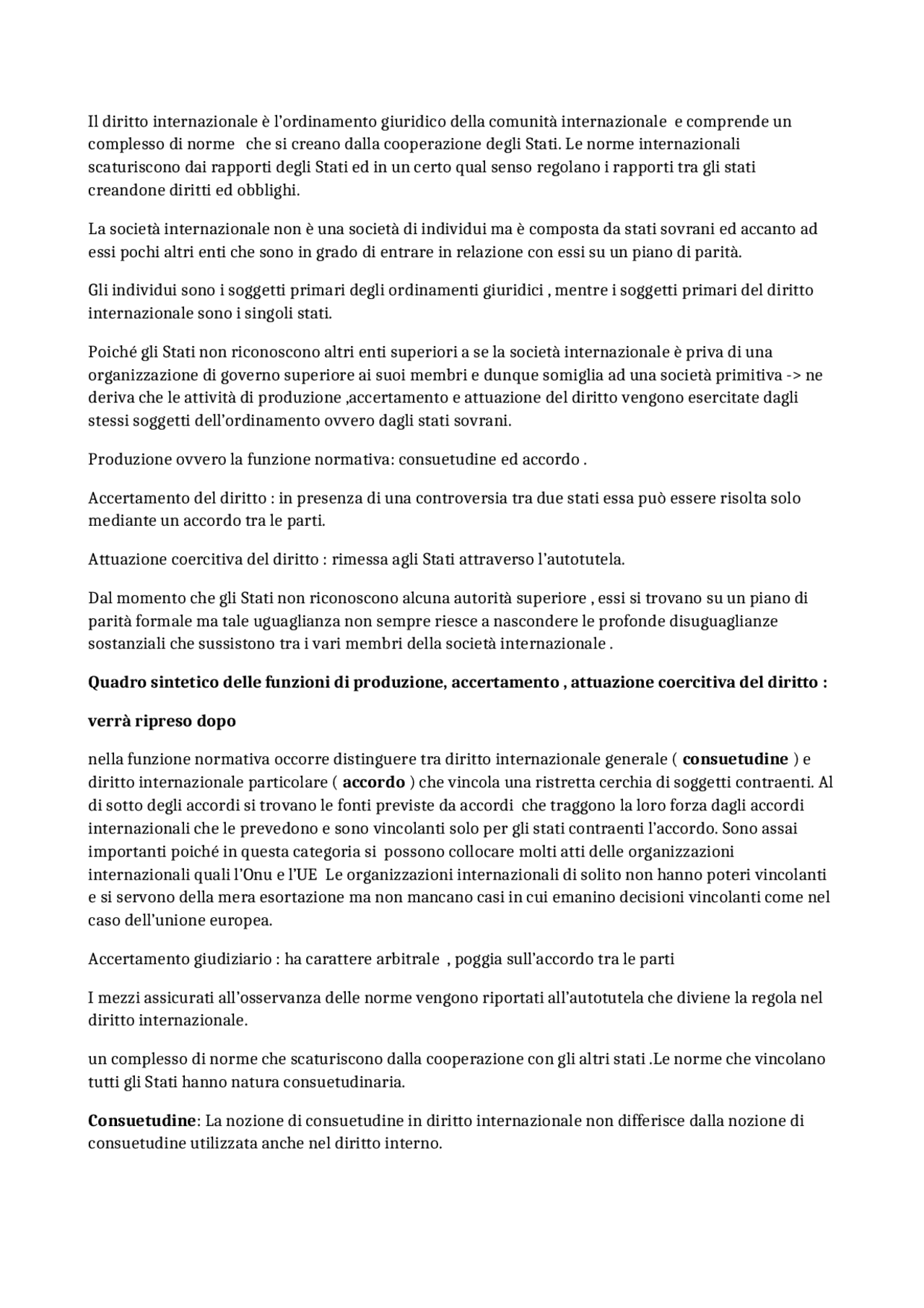 Conforti Diritto Internazionale Docsity