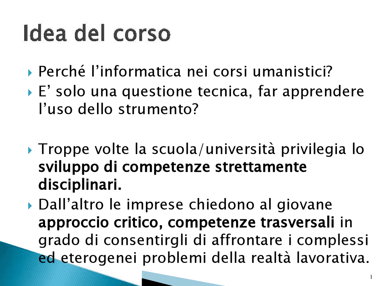PENSIERO COMPUTAZIONALE - Docsity