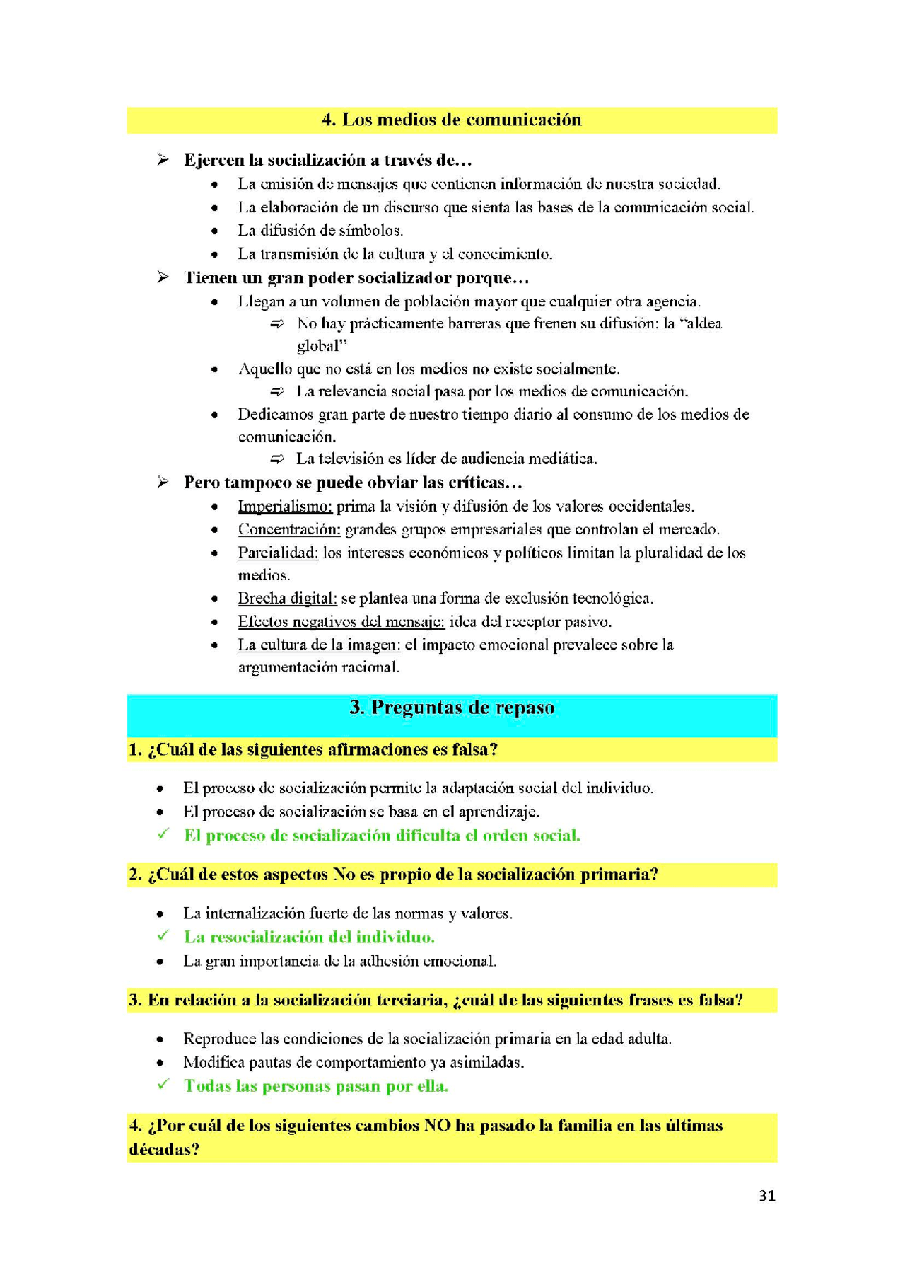 Apuntes Sociología De La Educación Parte 031 Docsity