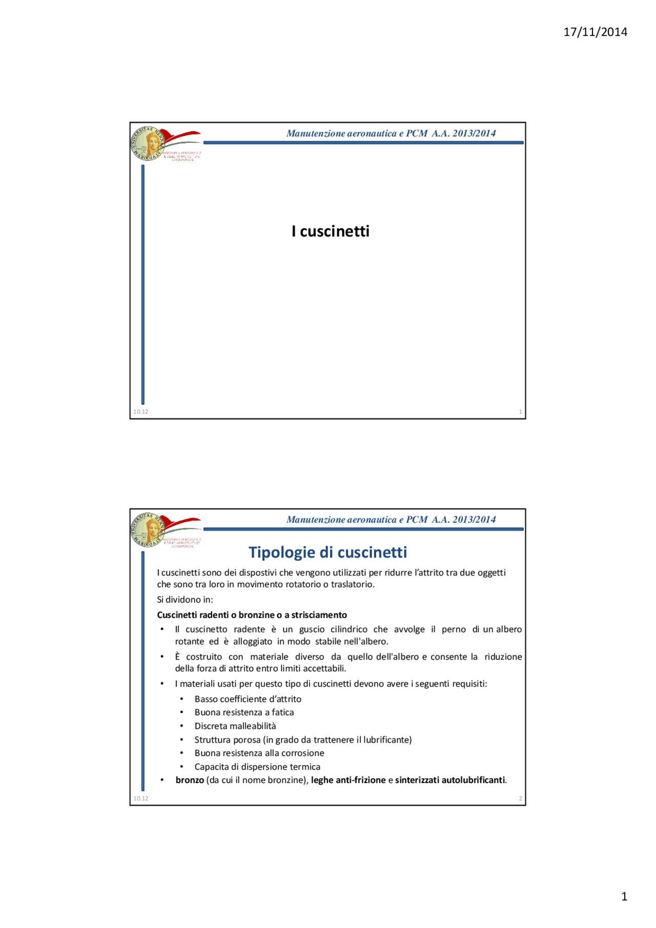 Costruzione Di Macchine Docsity