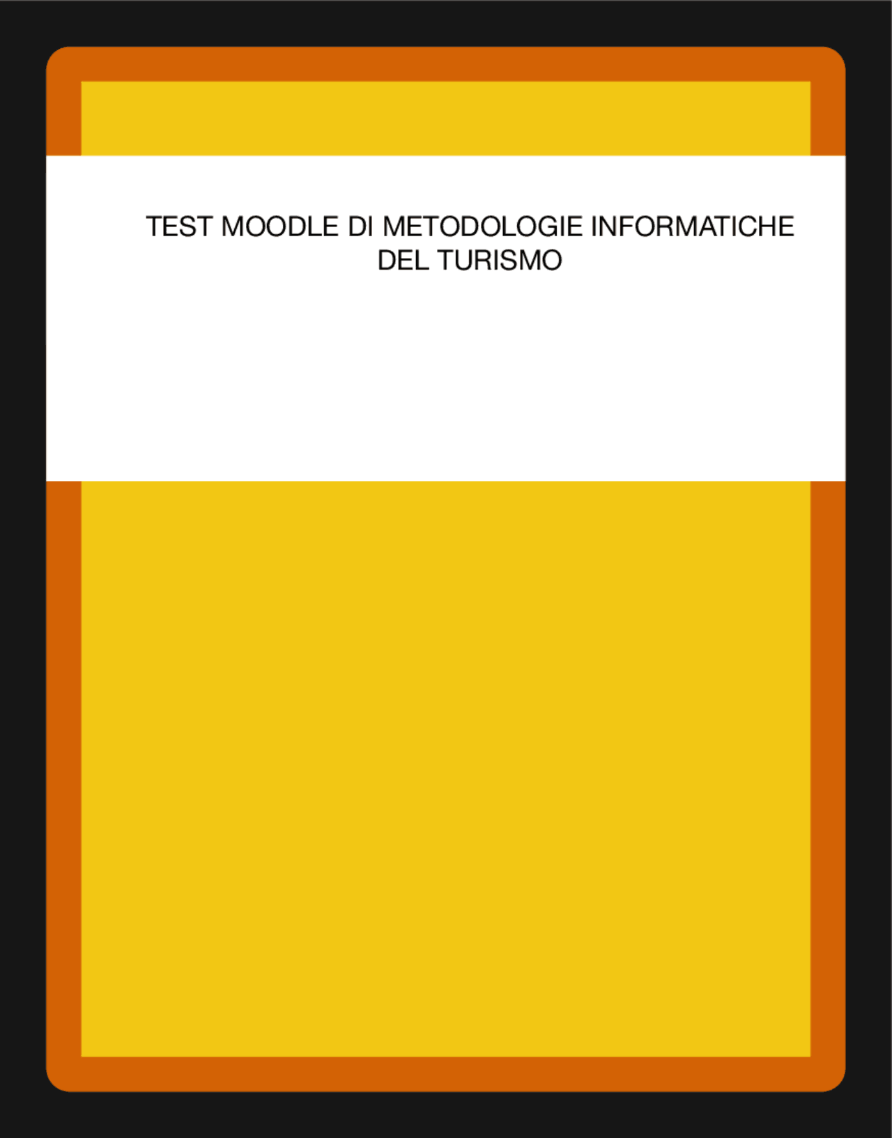 Domande Quiz Di Informatica Generale Di Base Esercizi Di Computer