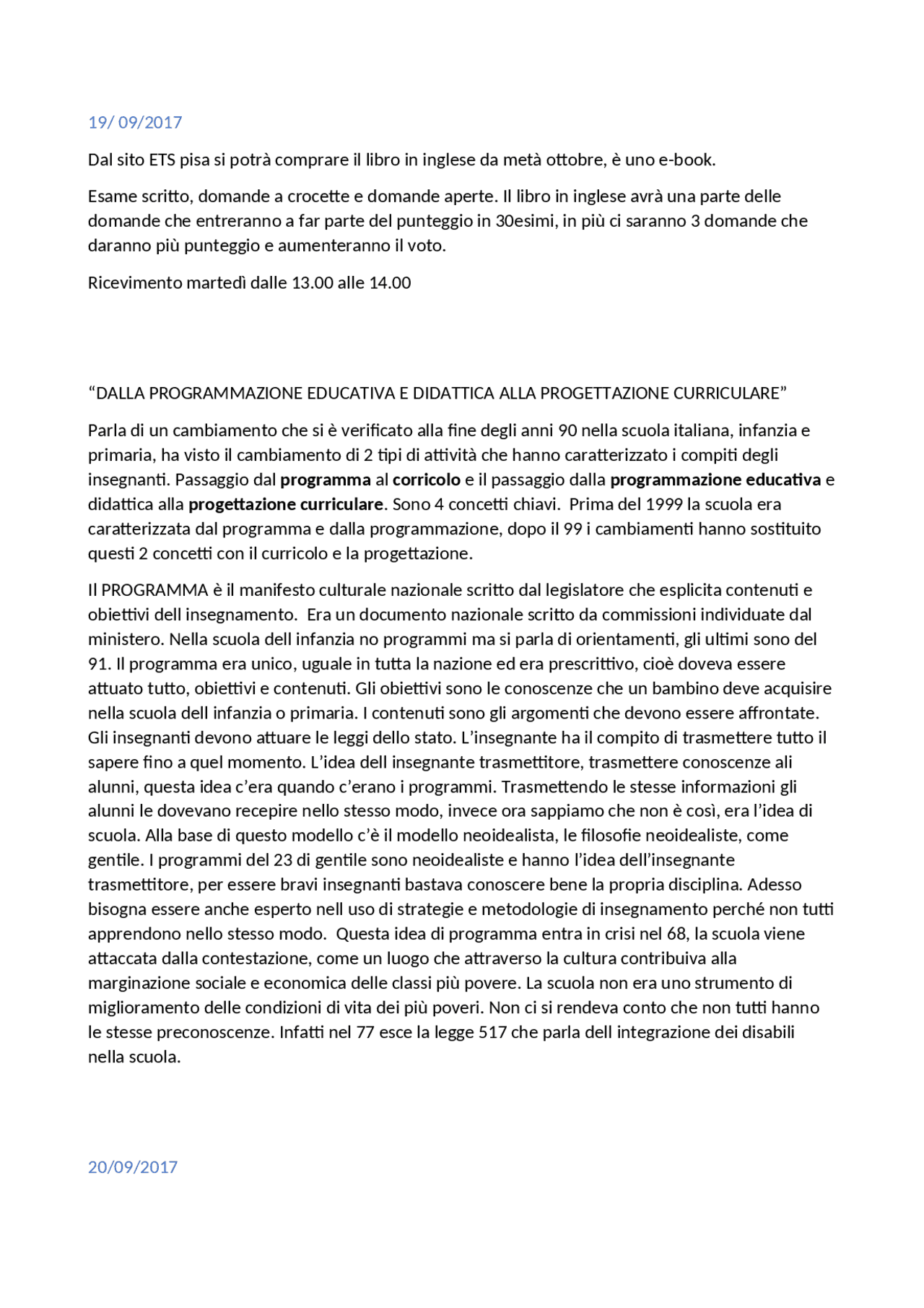 Teorie E Metodi Di Progettazione Docsity