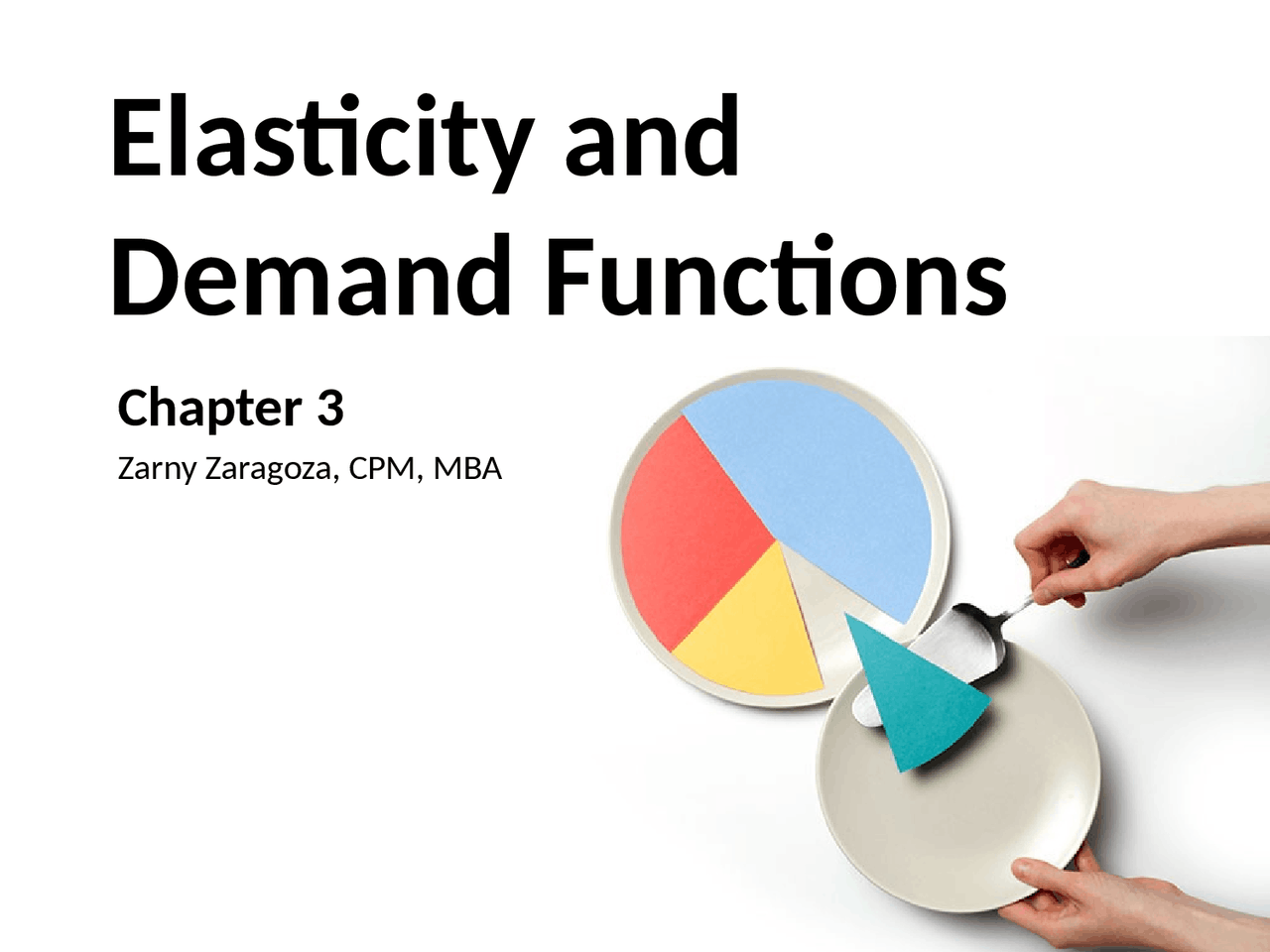 Elasticity And Demand Function Docsity