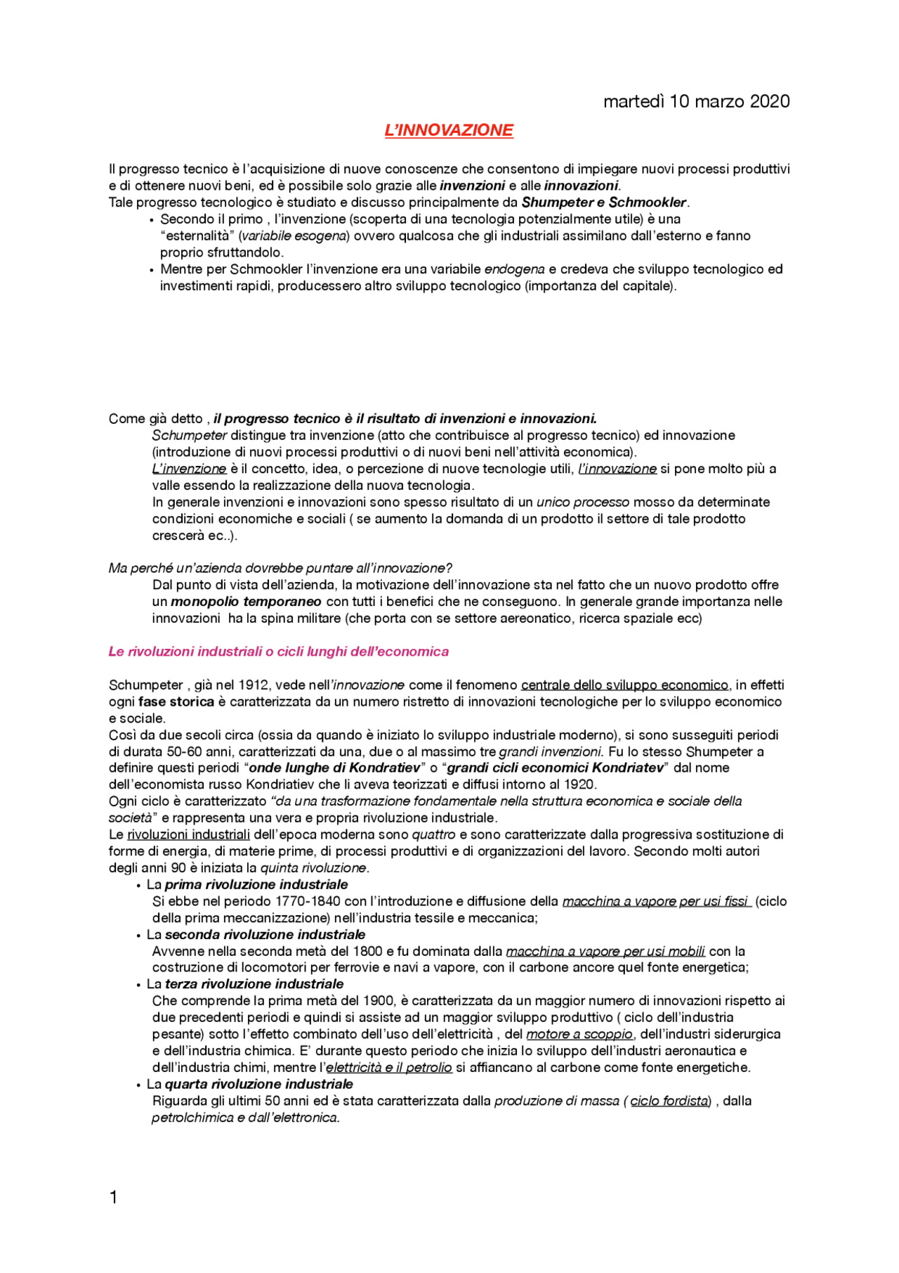 Tecnlogia Cicli Produttivi 2 Docsity