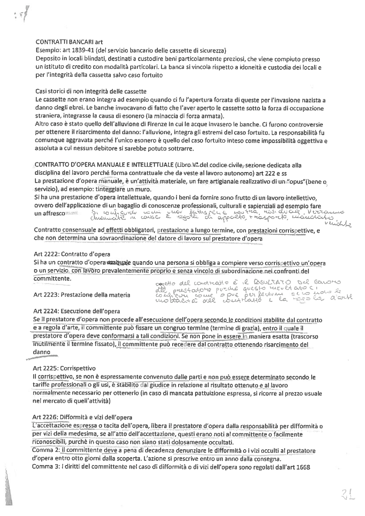 Contratti Bancari Riassunto Diritto Privato Docsity
