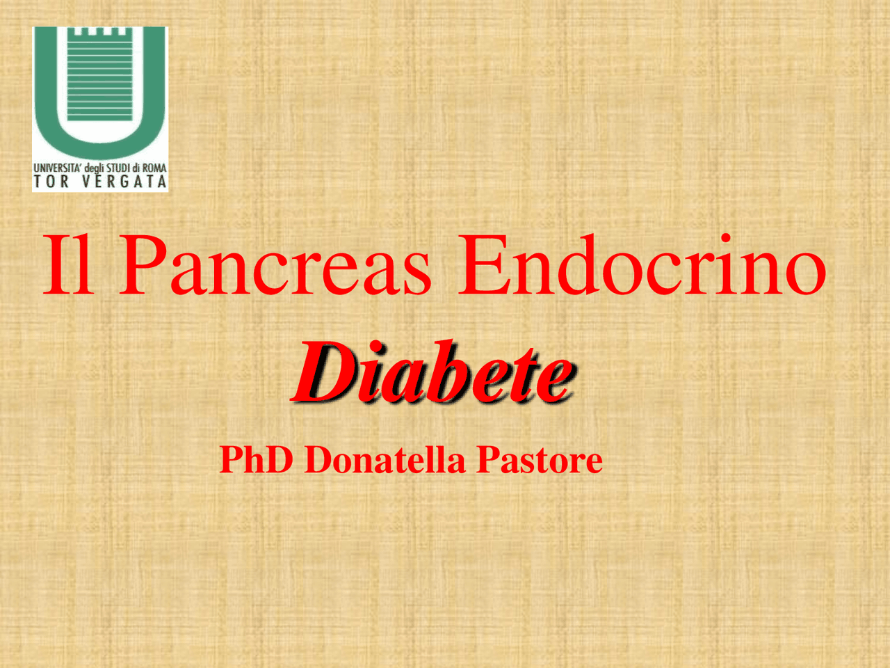 Endocrinologia Scienze Motorie Docsity