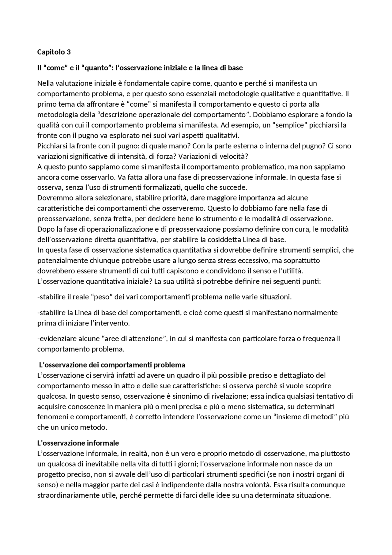Comportamenti Problema E Alleanze Psicoeducative Docsity