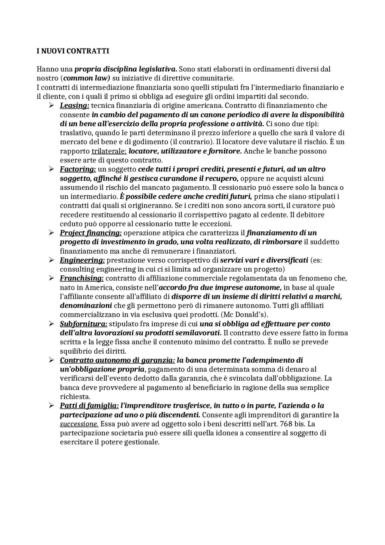 Appunti Diritto Privato E Commerciale Docsity