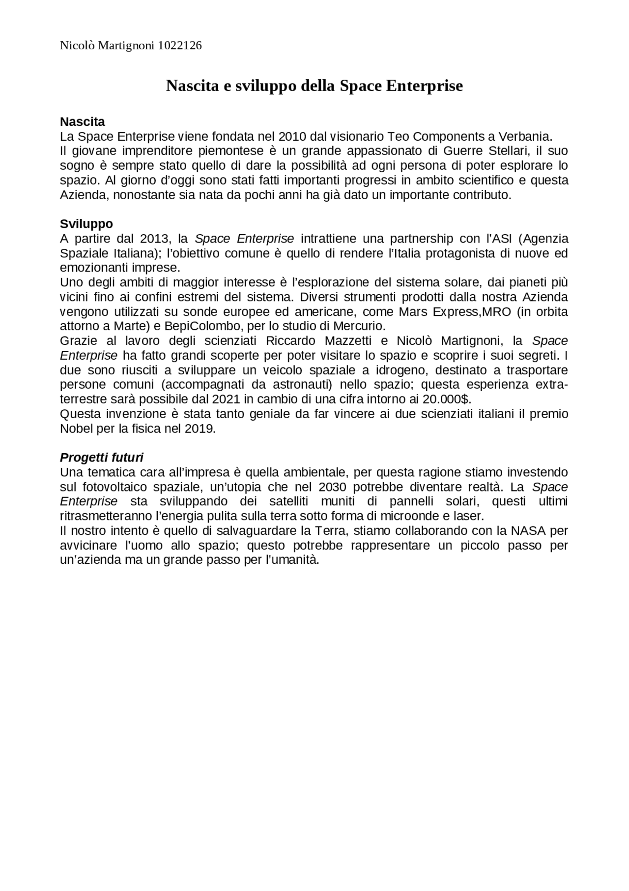 Testo Di Story Telling Docsity