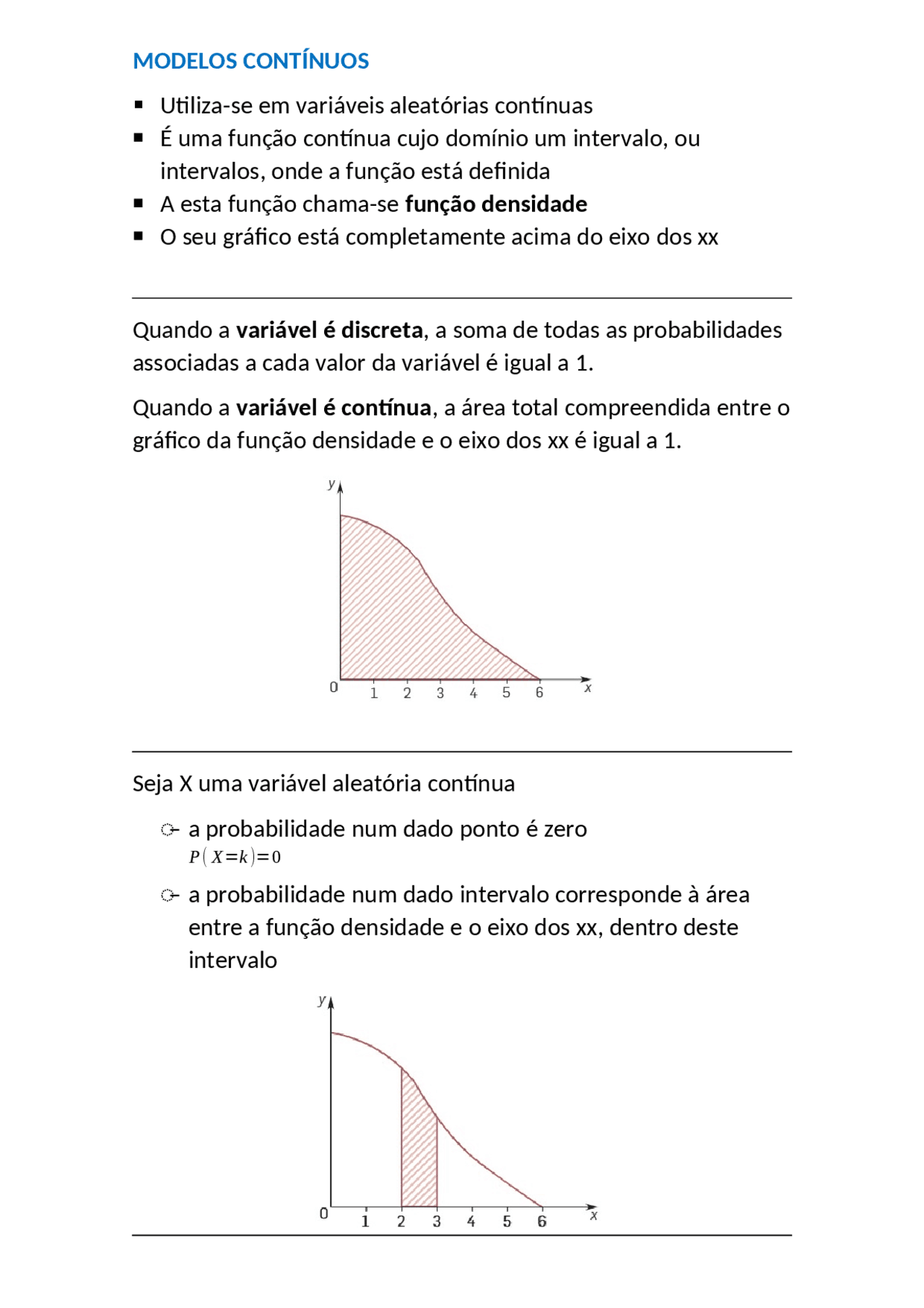 Modelos continuos de prob - Docsity
