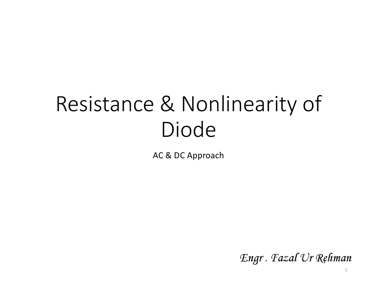 Electronic Devices And Circuit Docsity