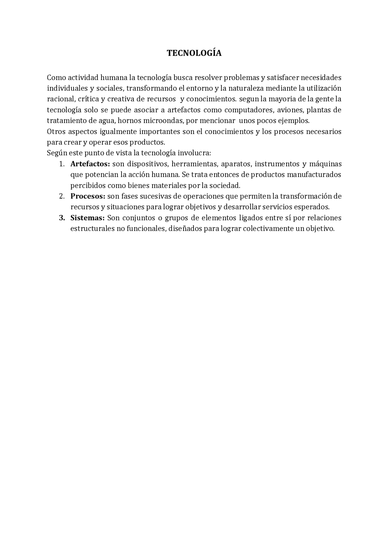 Conceptos Básicos De Tecnología Resúmenes De Informática Docsity