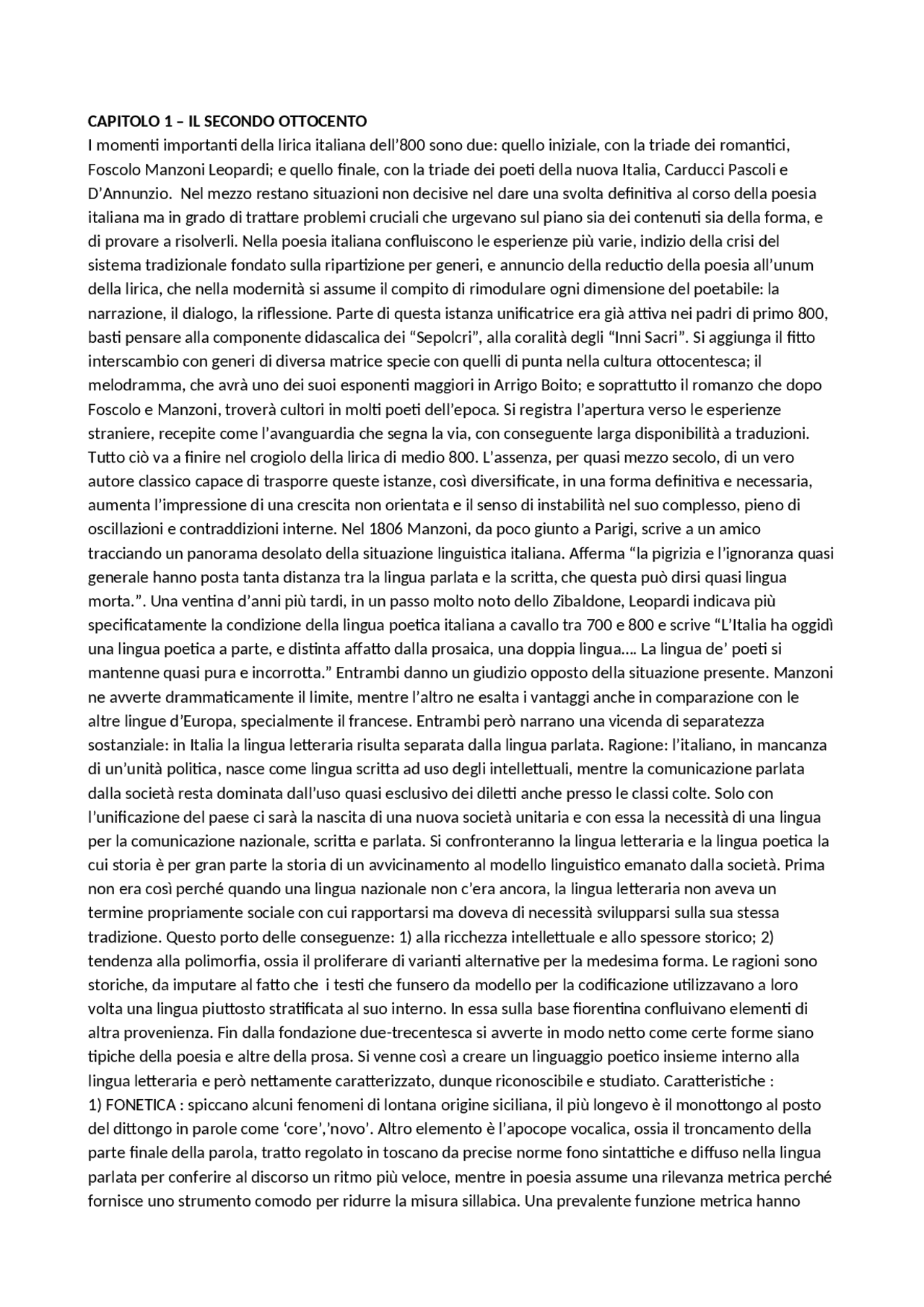 LA POESIA MODERNA AFRIBO-SOLDANI - Docsity
