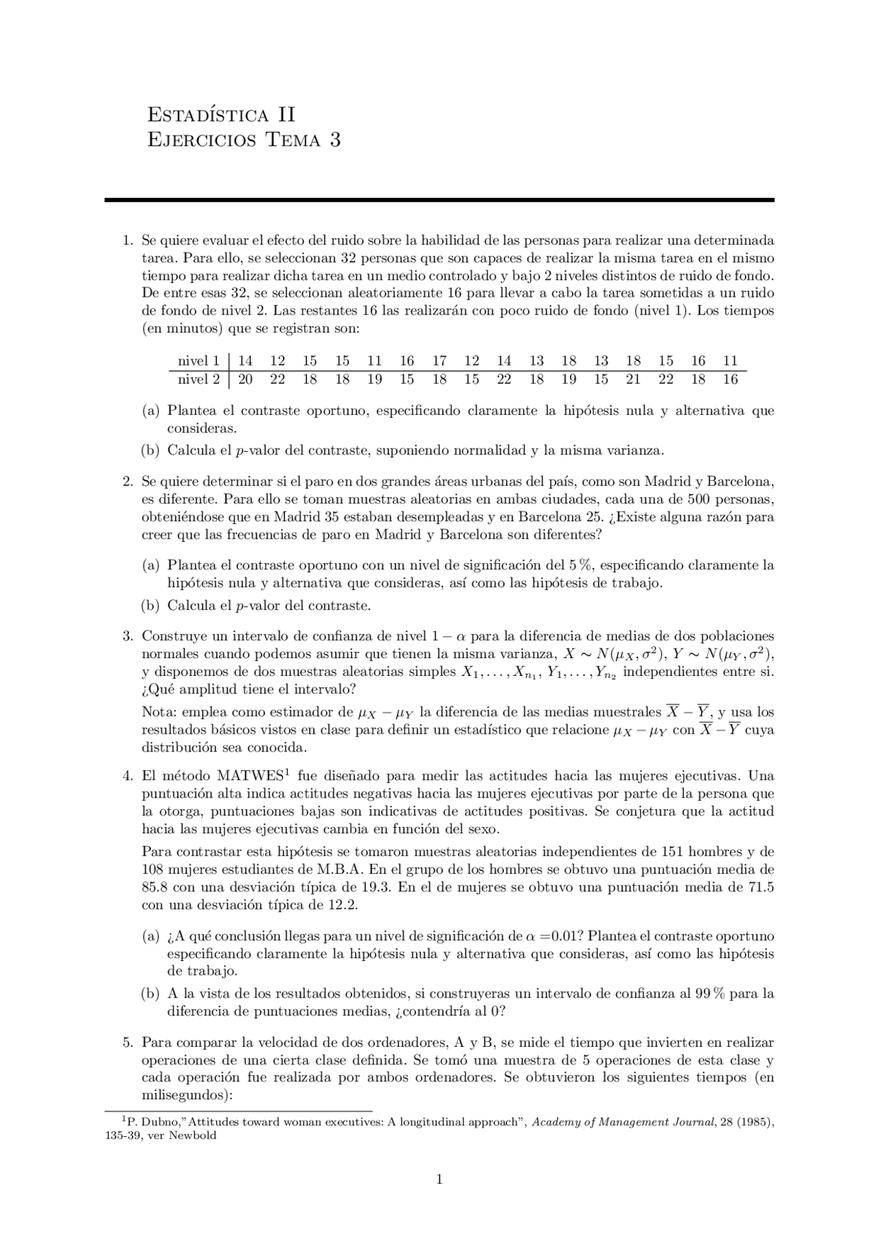 Ejercicios Estadistica Docsity
