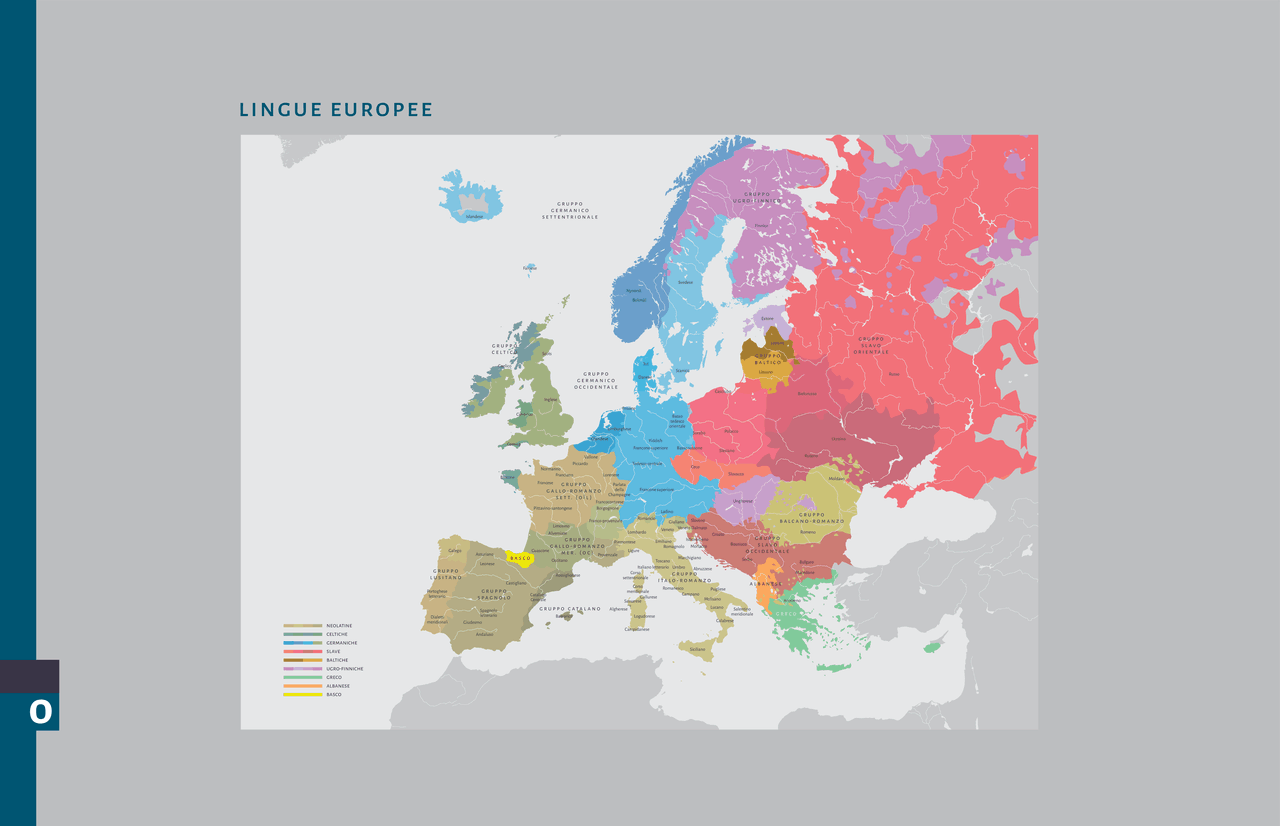 Mappa delle lingue neolatine - Docsity