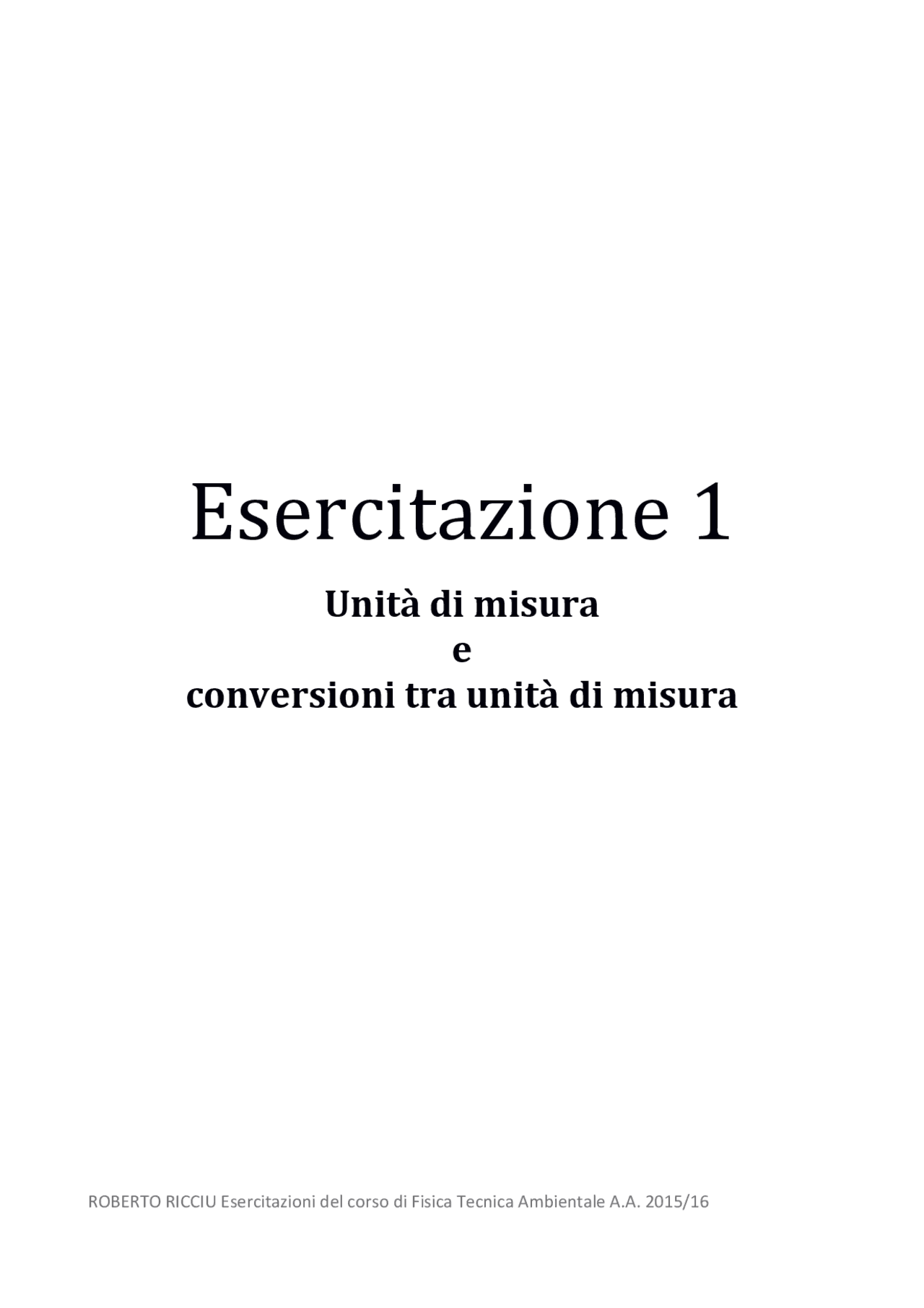 Fondamenti Di Informatica Docsity