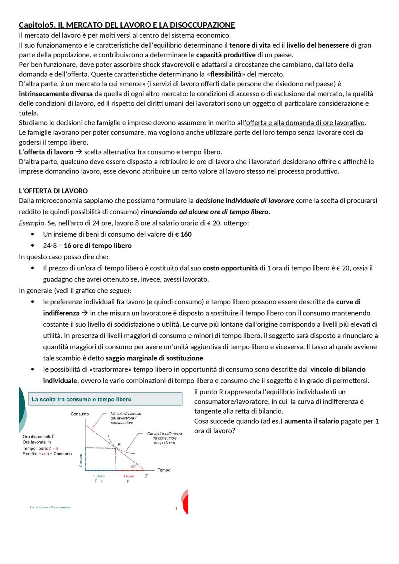 Appunti Di Lezione Macroeconomia Docsity