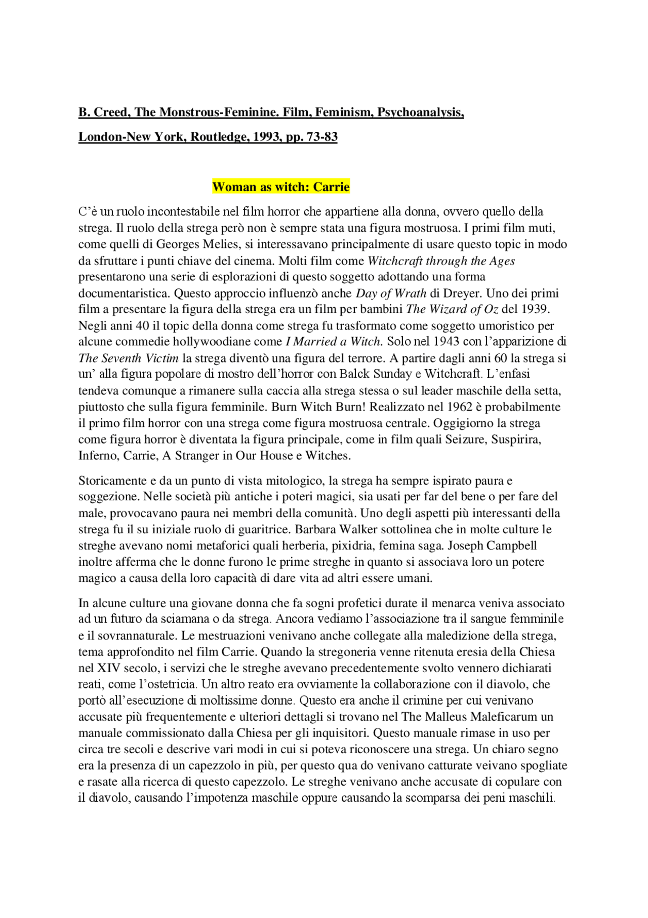 Riassunti Manuali Letterature Comparate Programma Nf Grilli Docsity
