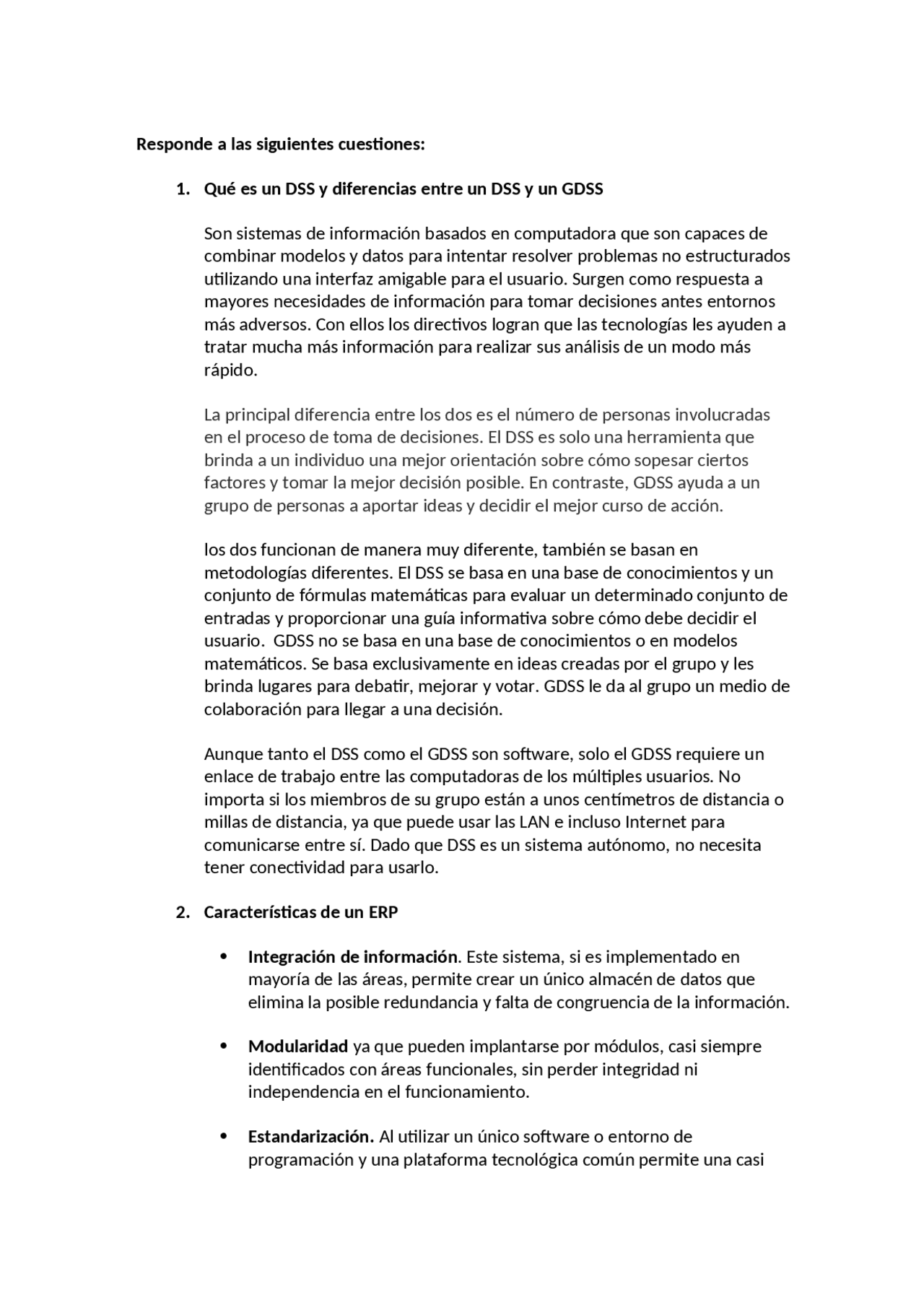 Sistema Informativo Gestion Docsity