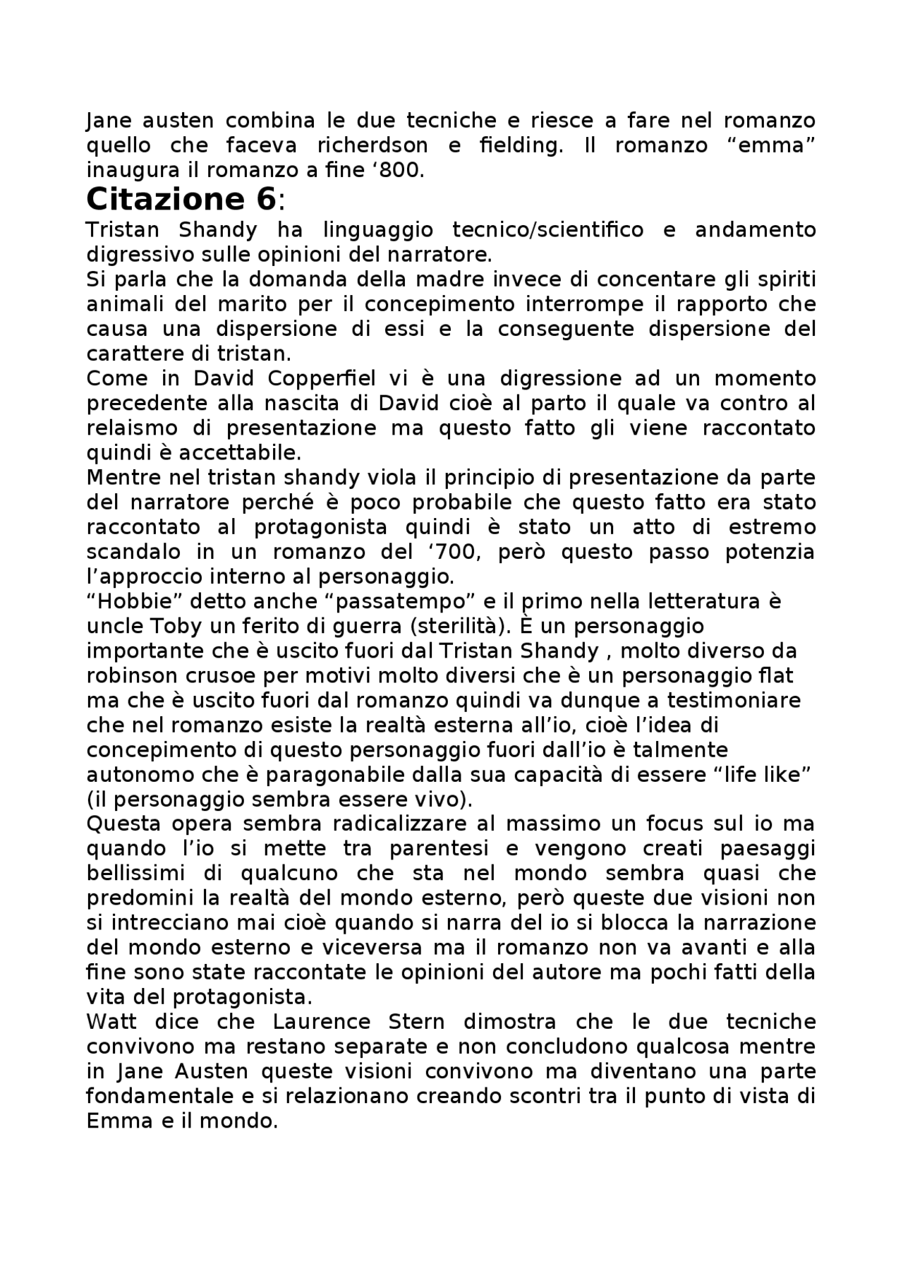 Emma Di Jane Austen E Robinson Docsity