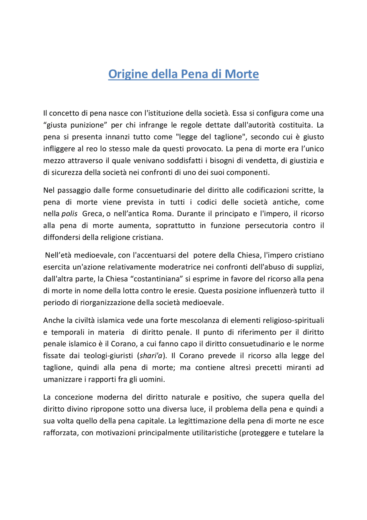 Riflessioni Sul Concetto Di Morte Docsity