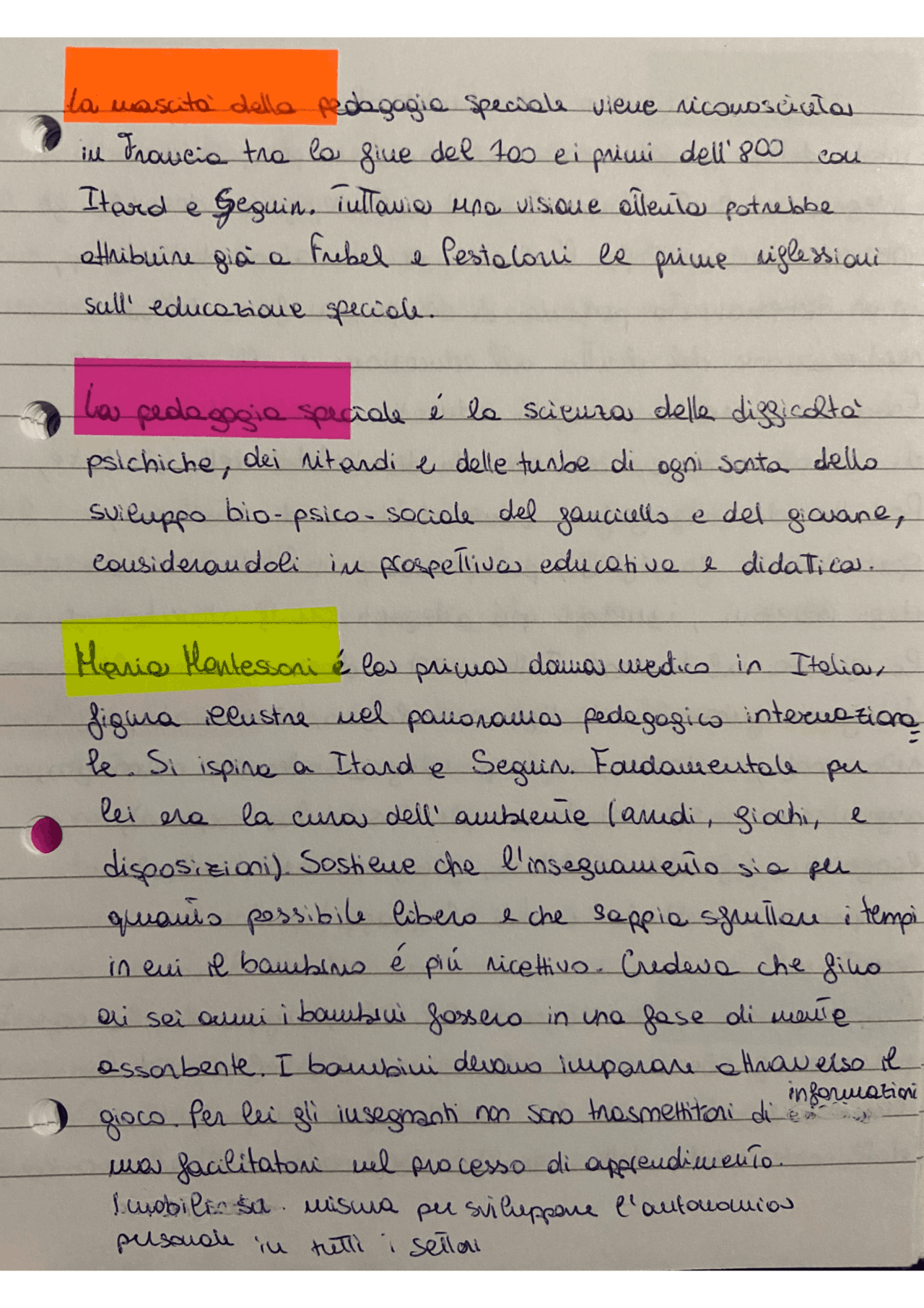 Linclusione Educativa Docsity