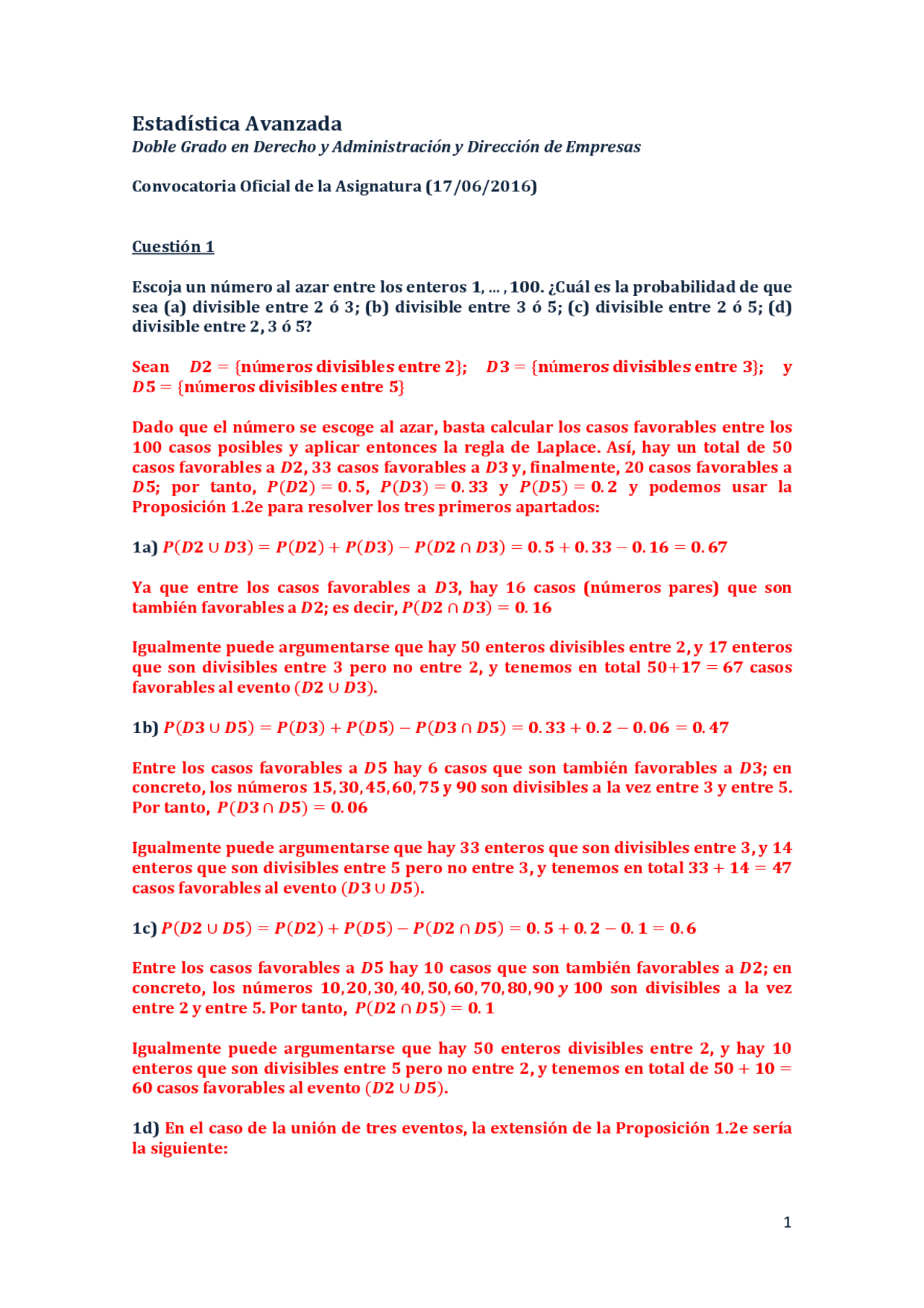 Prueba Econometria solucionada - Docsity