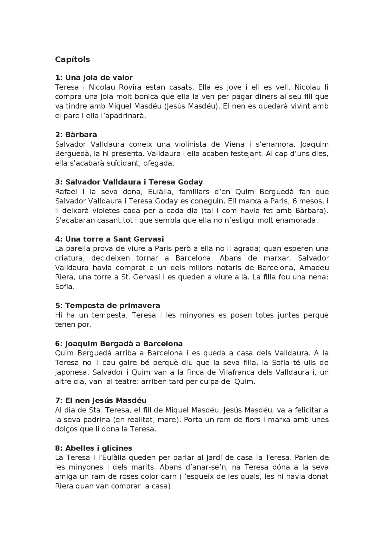 Resumen Mirall Trencat Docsity