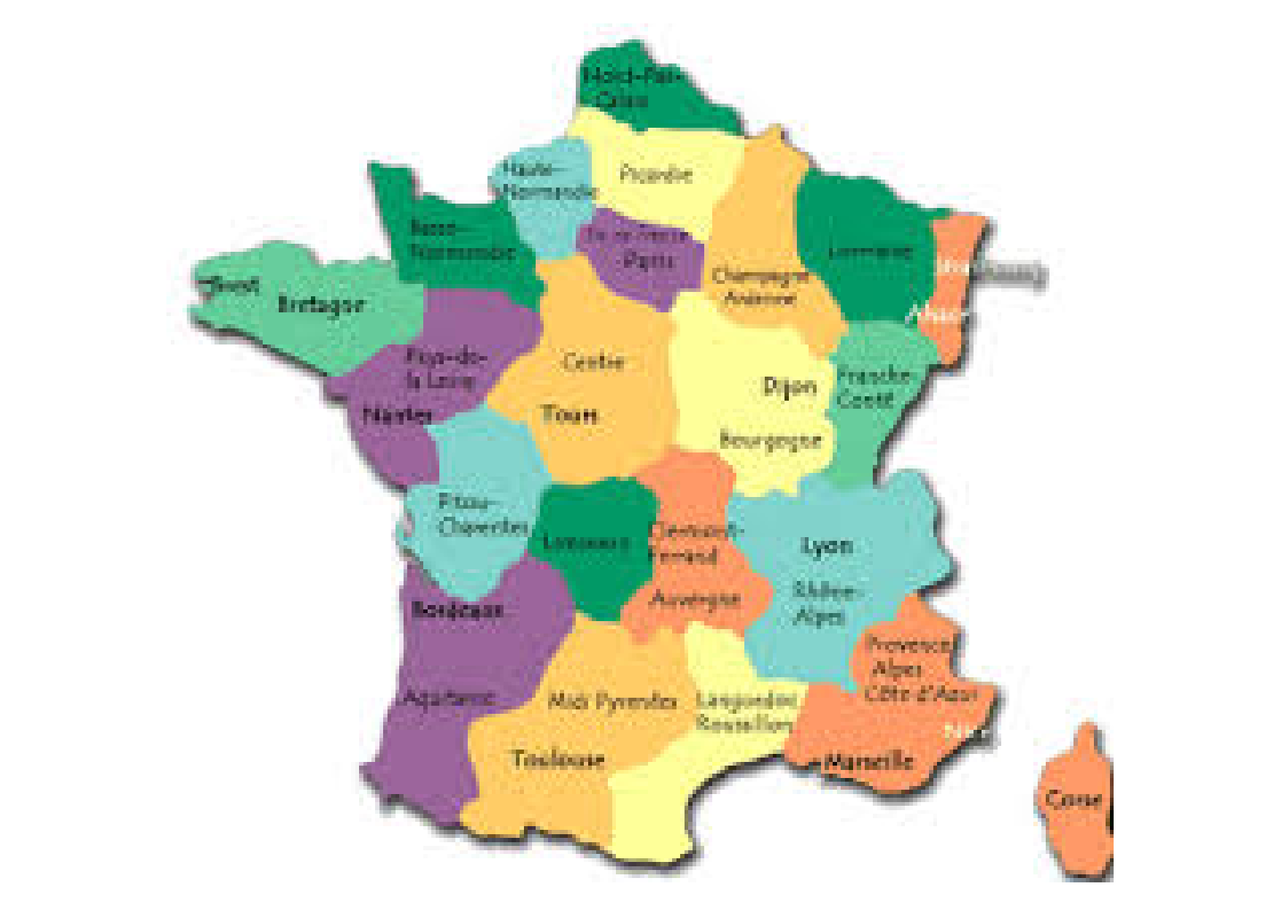 Regioni della Francia - Docsity