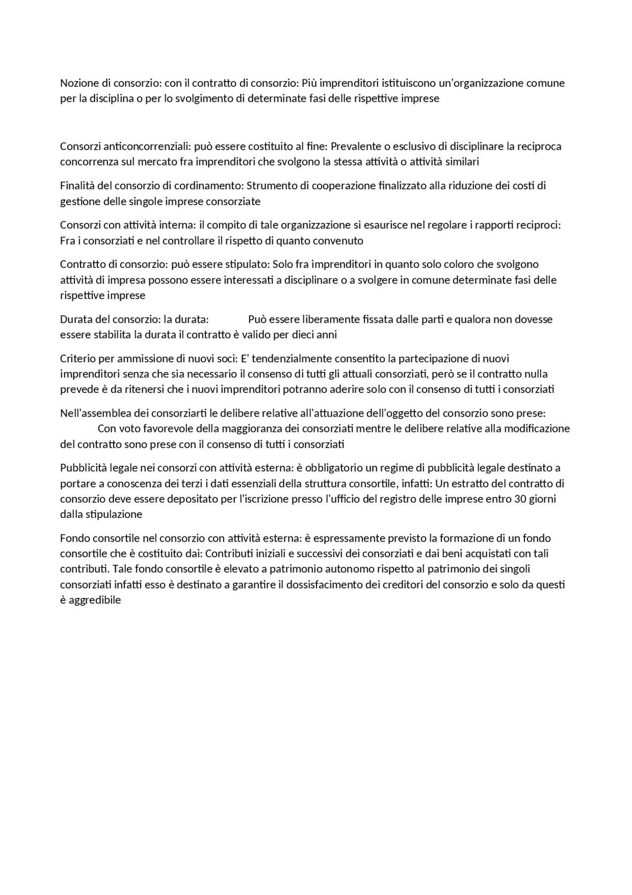 Diritto Commerciale Unipegaso Test 26 Docsity