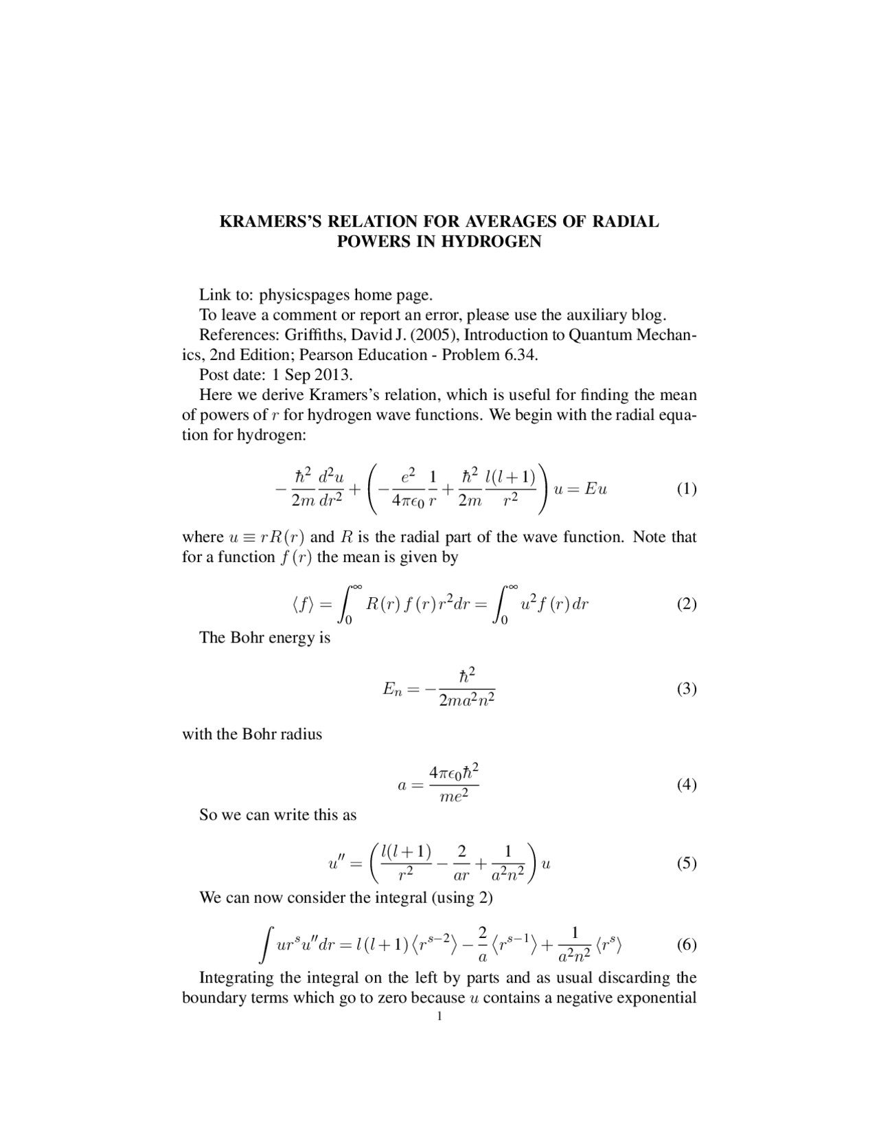 Problem from Quantum mechanics - Docsity