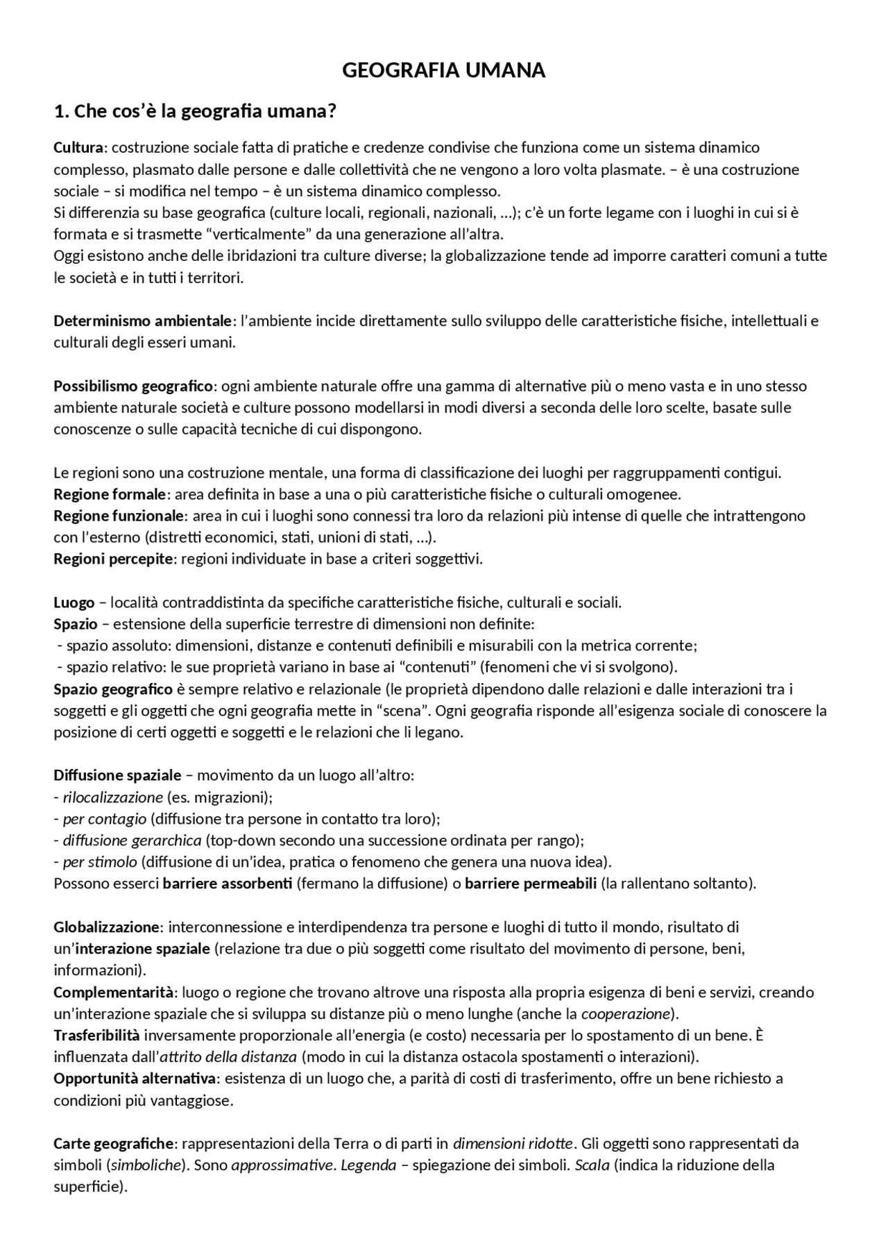 Geografia Umana Un Approccio Visuale Greiner Dematteis Lanza