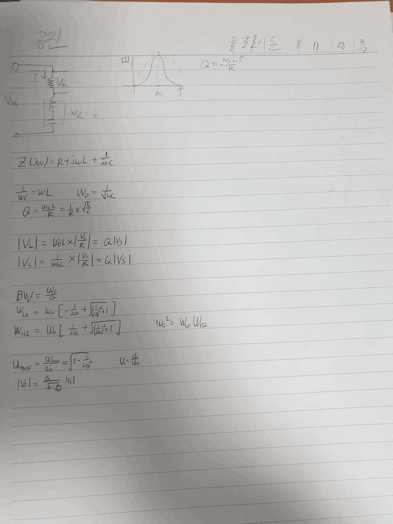 Electronic curcuit lesson notes - Docsity