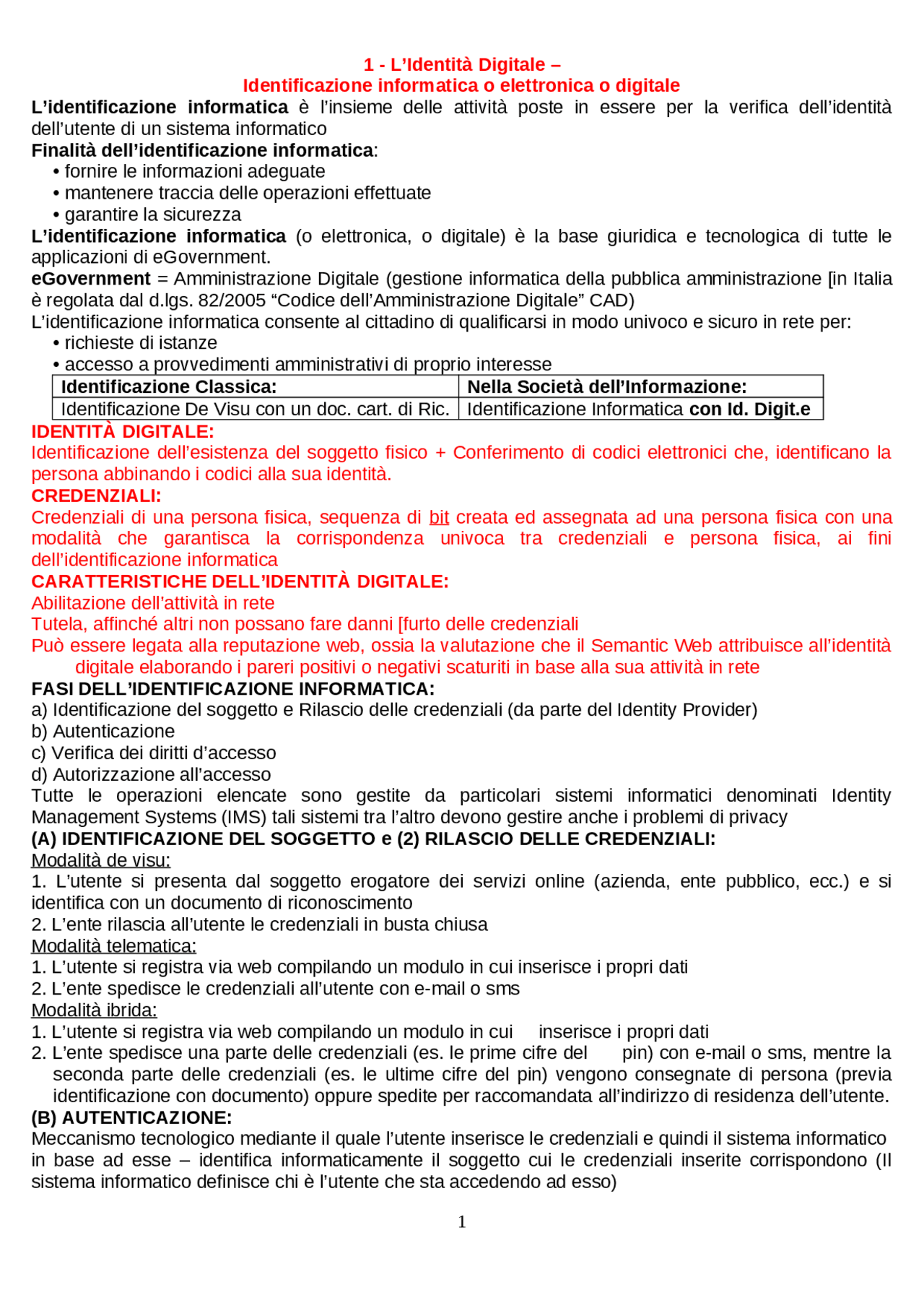 Riassunto Di Informatica Unibo Docsity