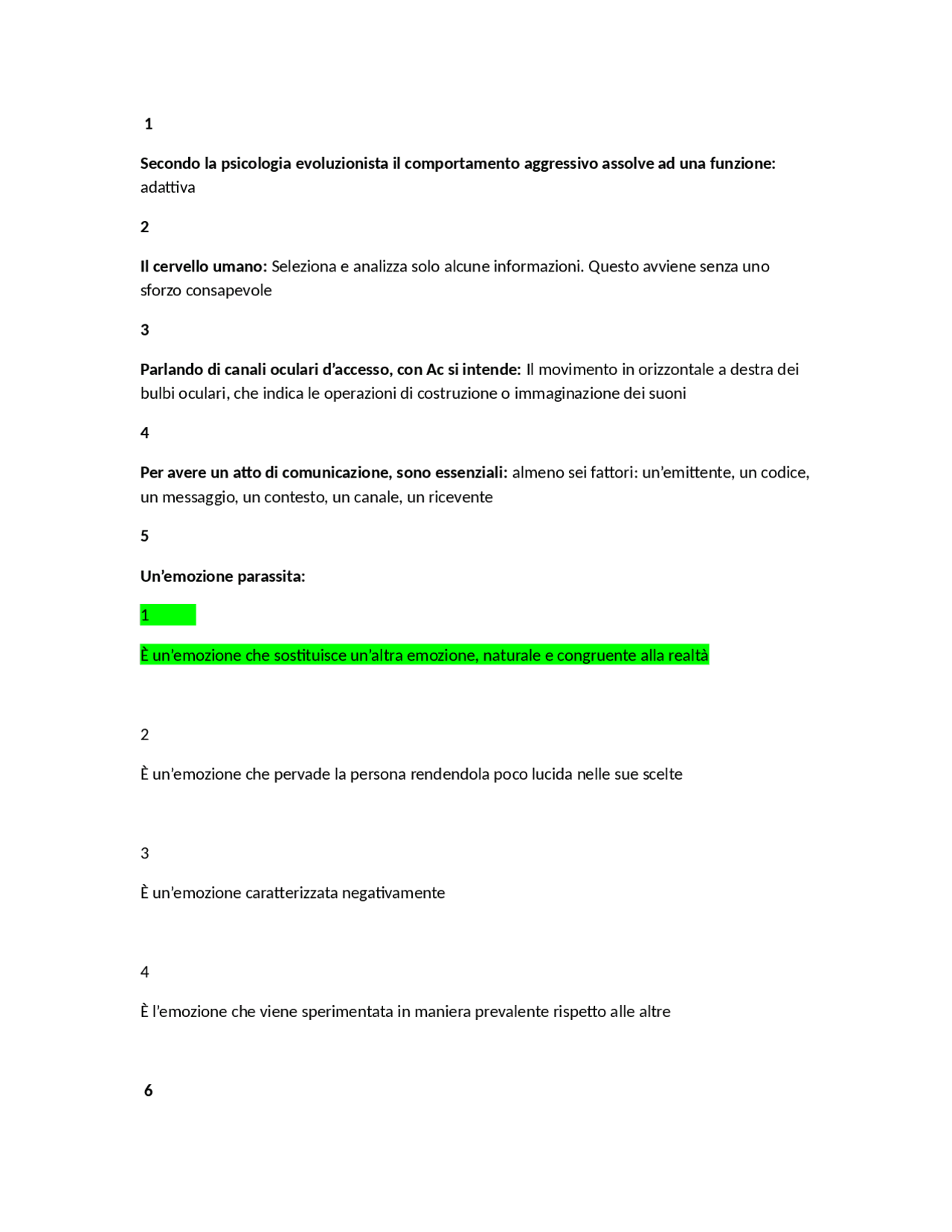 Prove Esame Psicologia Sociale L 15 Uni Pegaso Prove Desame Di