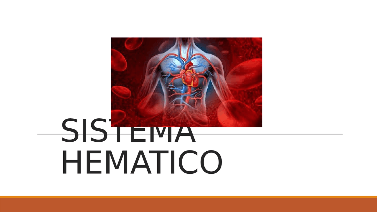 SISTEMA HEMATICO PPT - Docsity