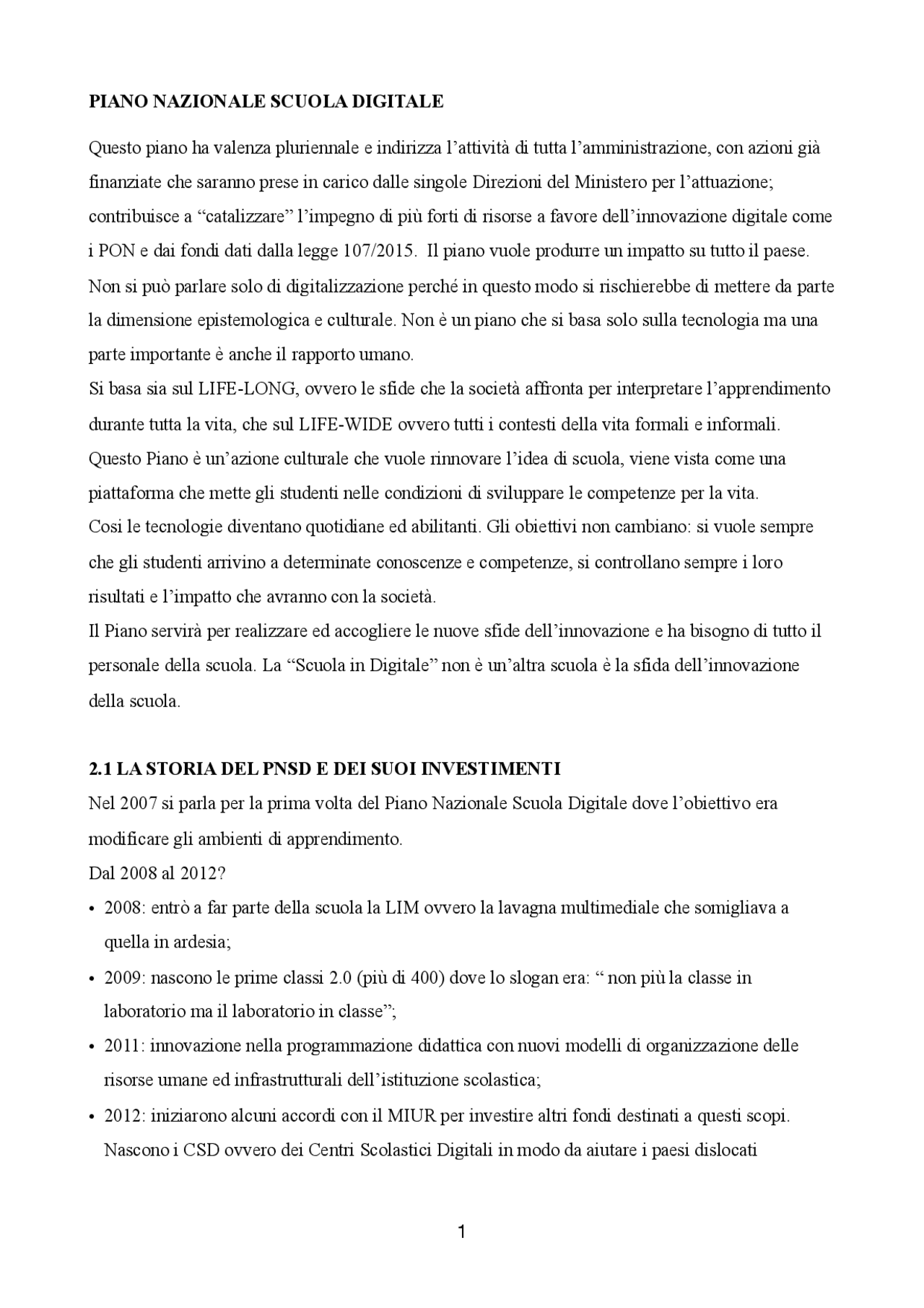 Le Tecnologie Educative Docsity
