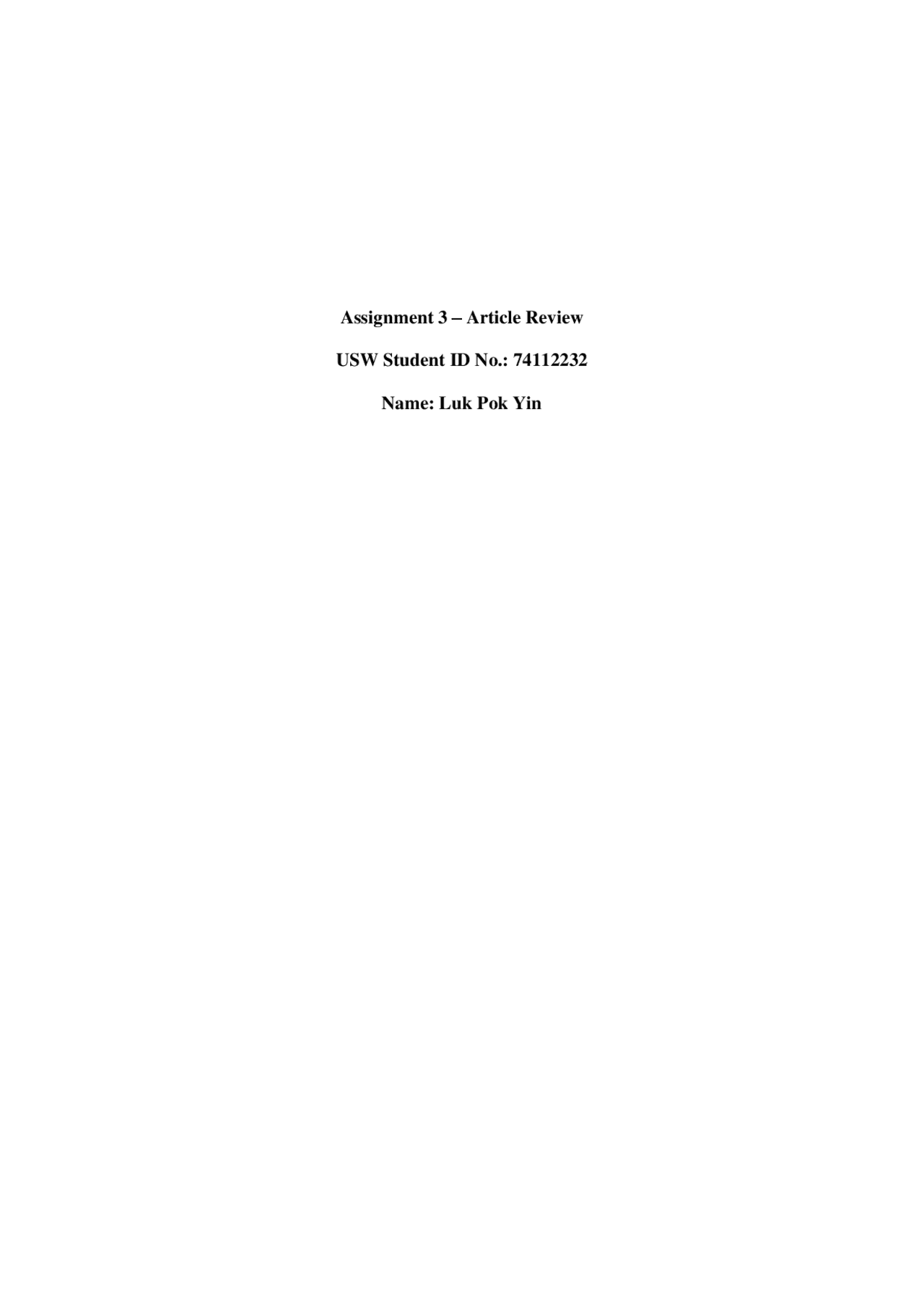 Assignment For Management Introduction Docsity