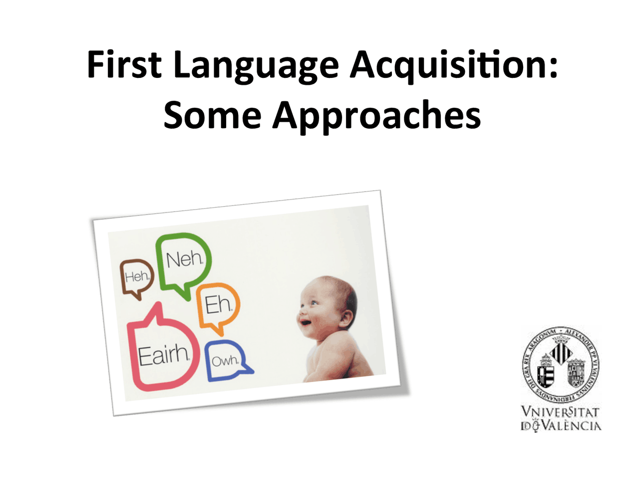 Unit 1 First Language Acquisition - Docsity