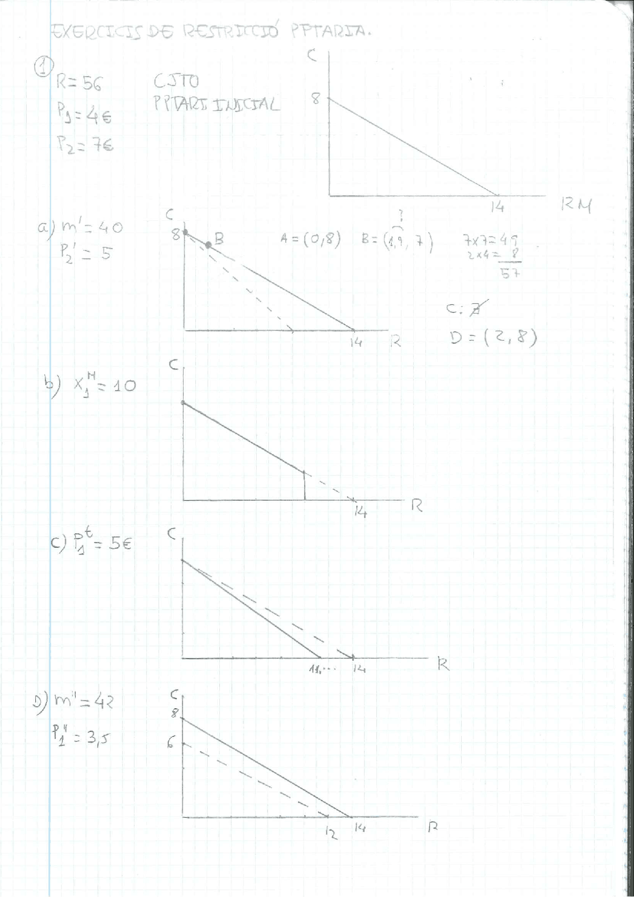 Soluciones ejercicio 1 - Docsity