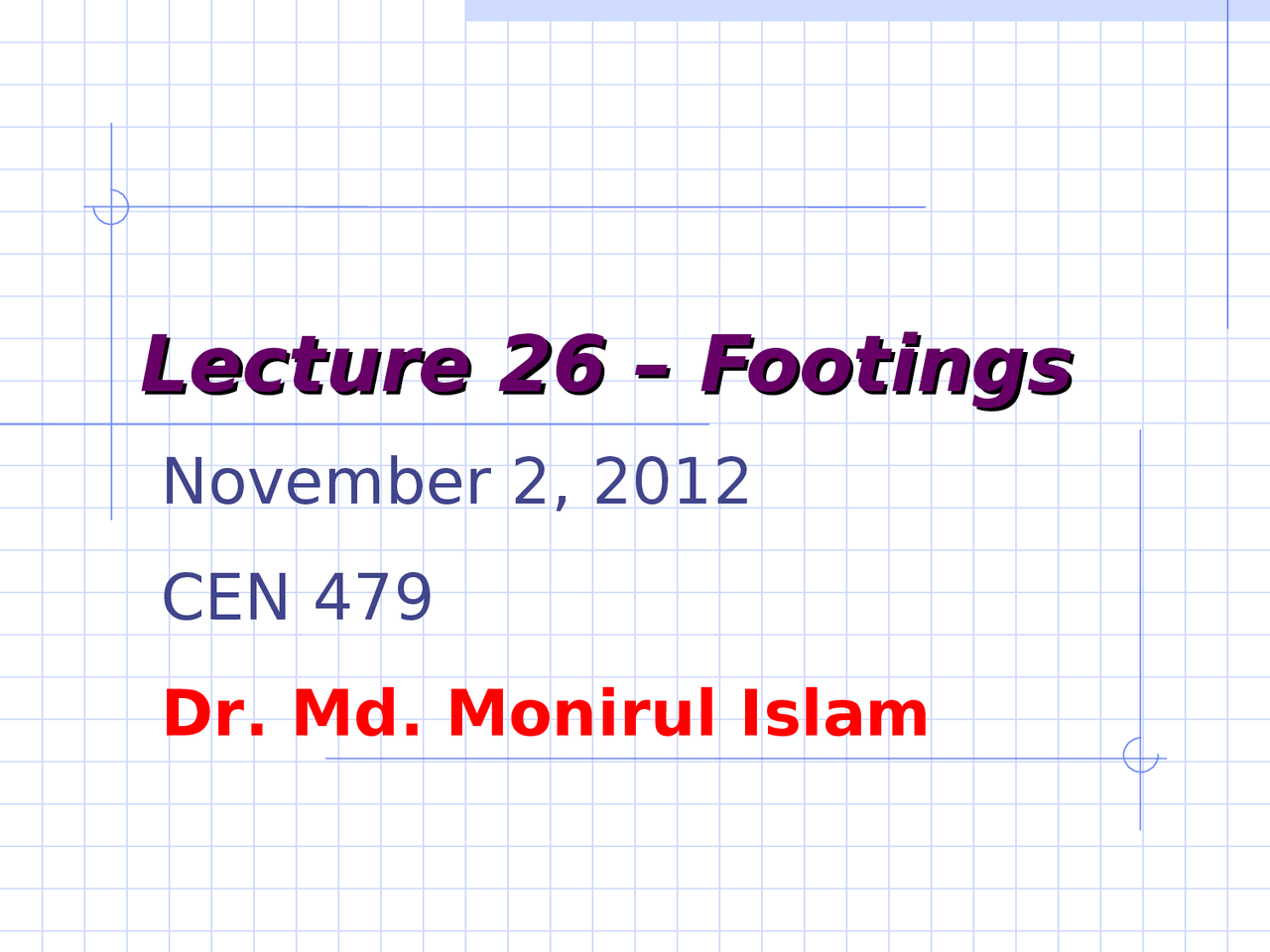 Lecture note on Footing Design | Lecture notes Structural Analysis ...