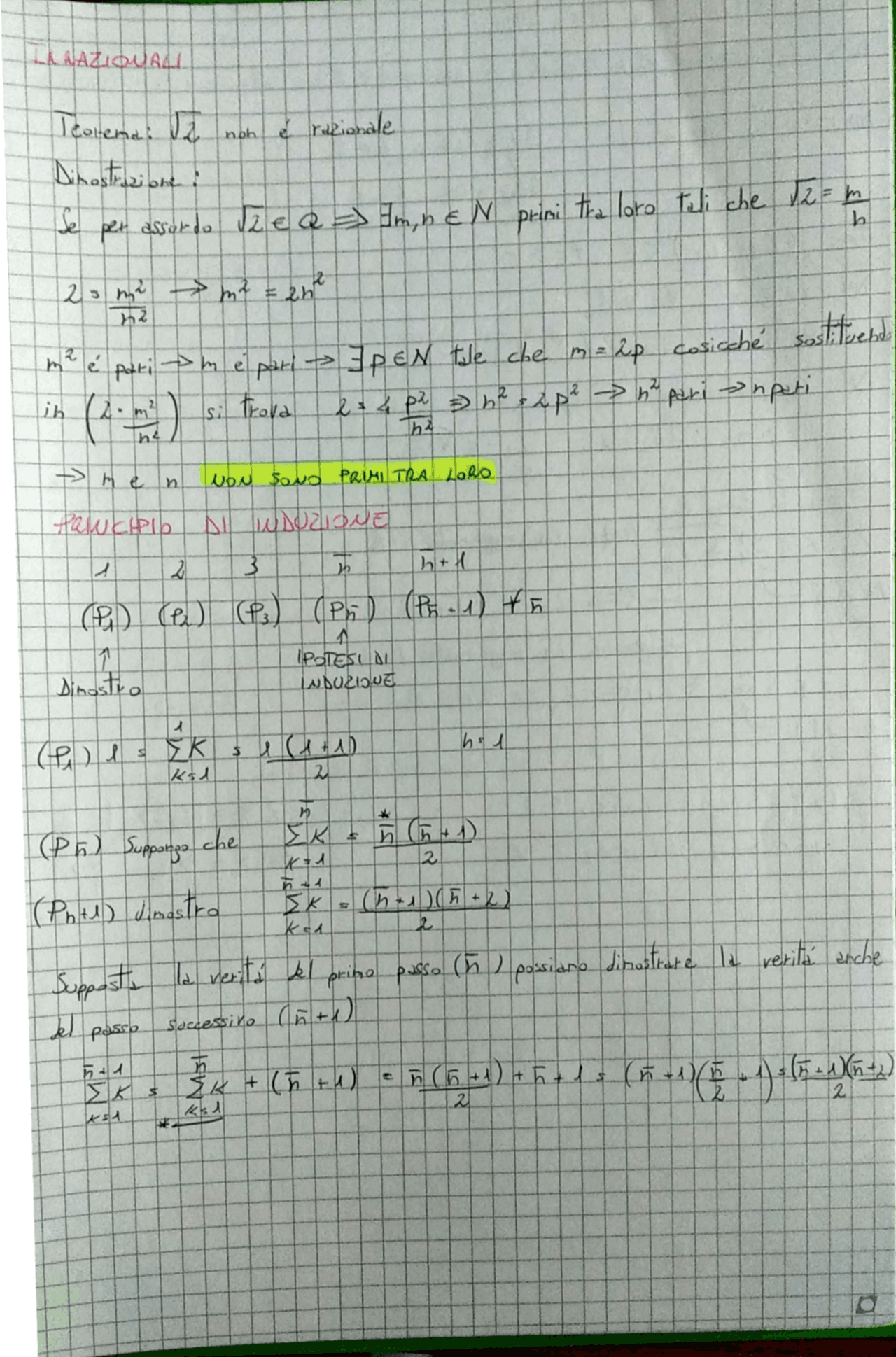 Analisi I 1 Piccolo Giacomo Docsity