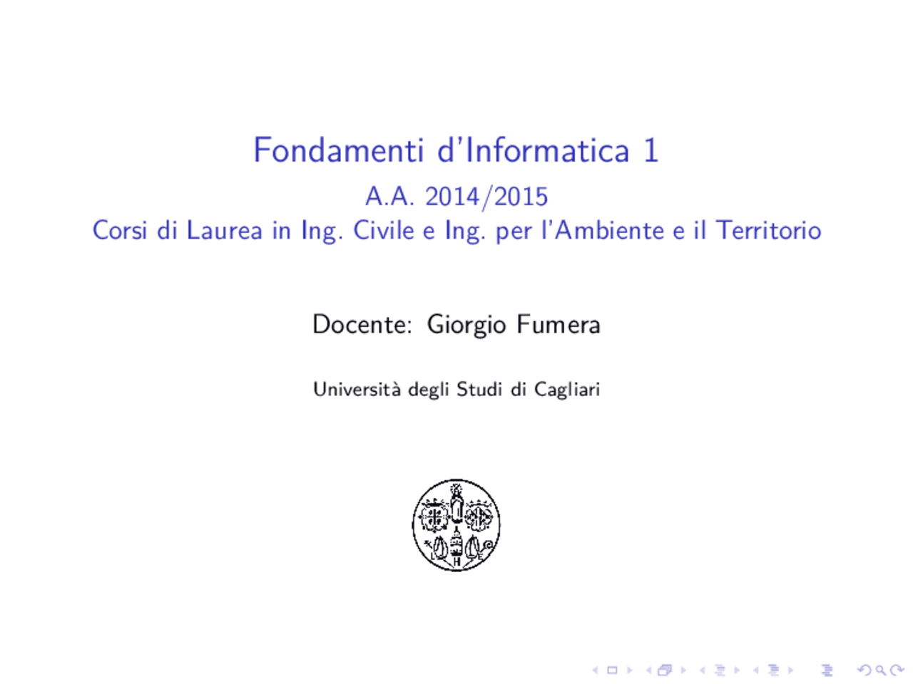 Programmazione In Python Docsity