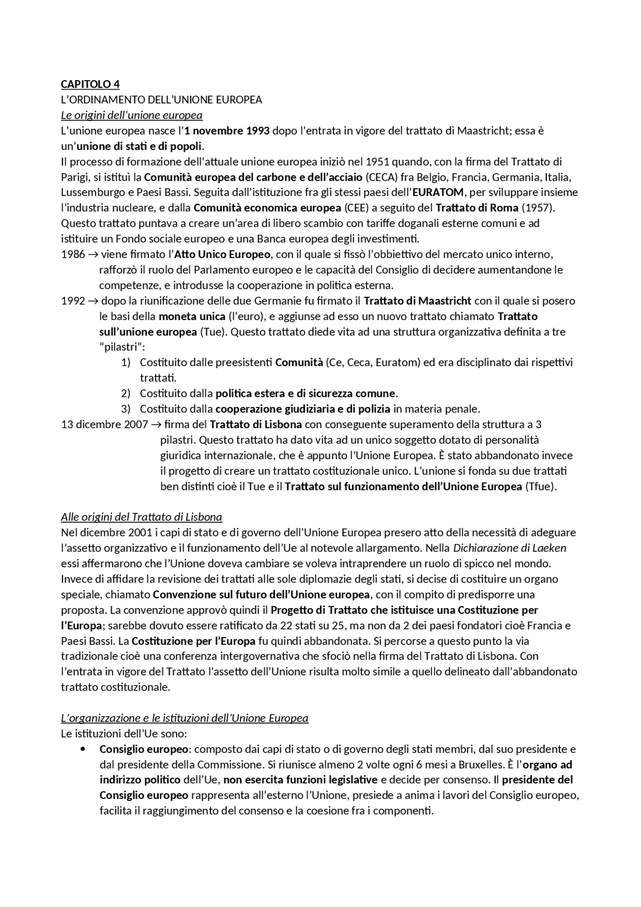 Riassunto Cap4 Diritto Pubblico Docsity